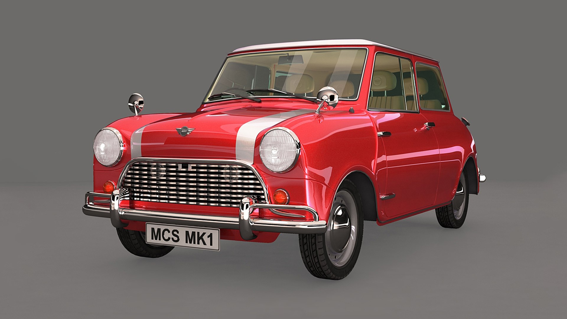 3D Model Morris Mini Cooper S - TurboSquid 1539168