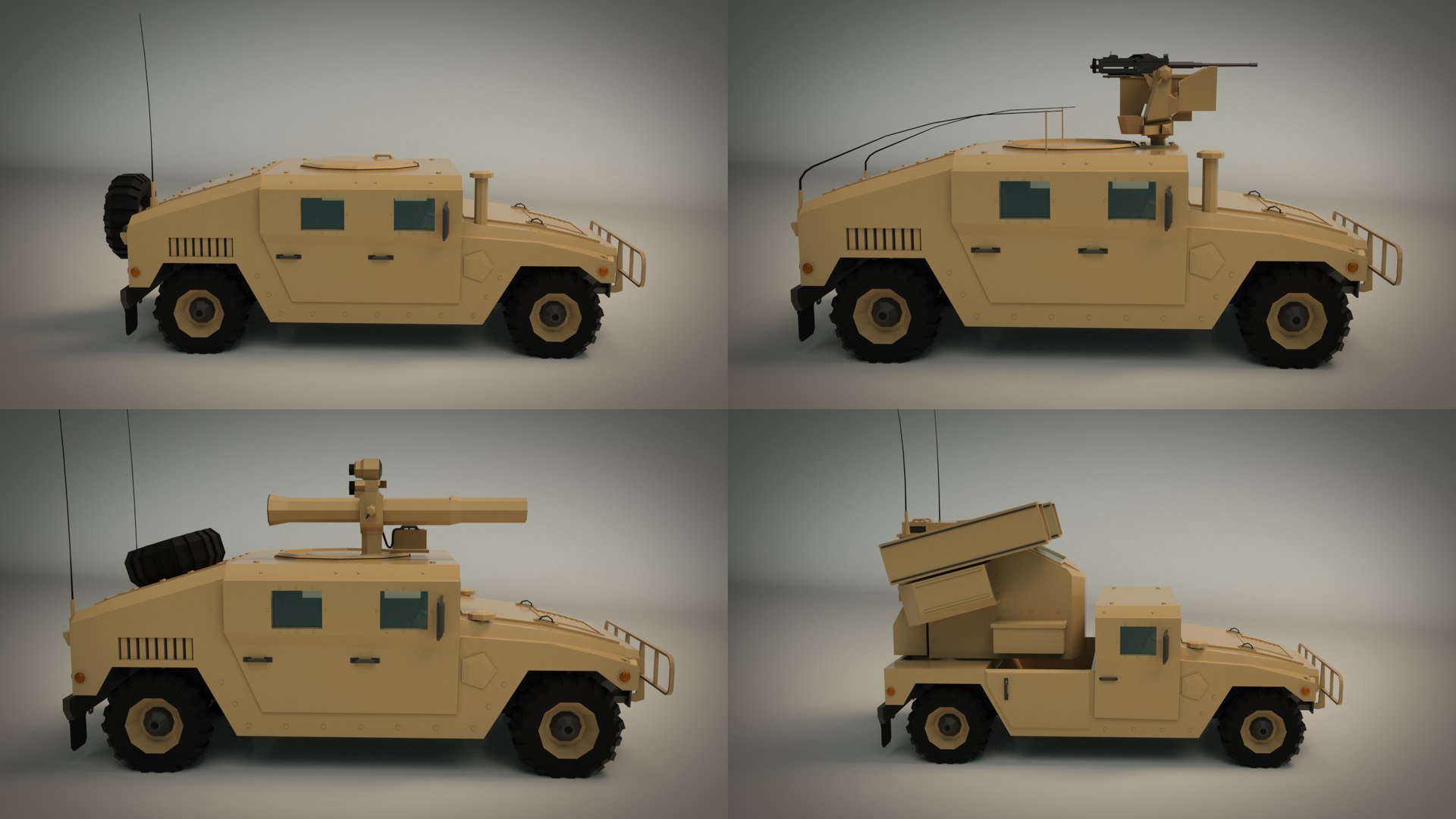 Humvee 3D - TurboSquid 1423158