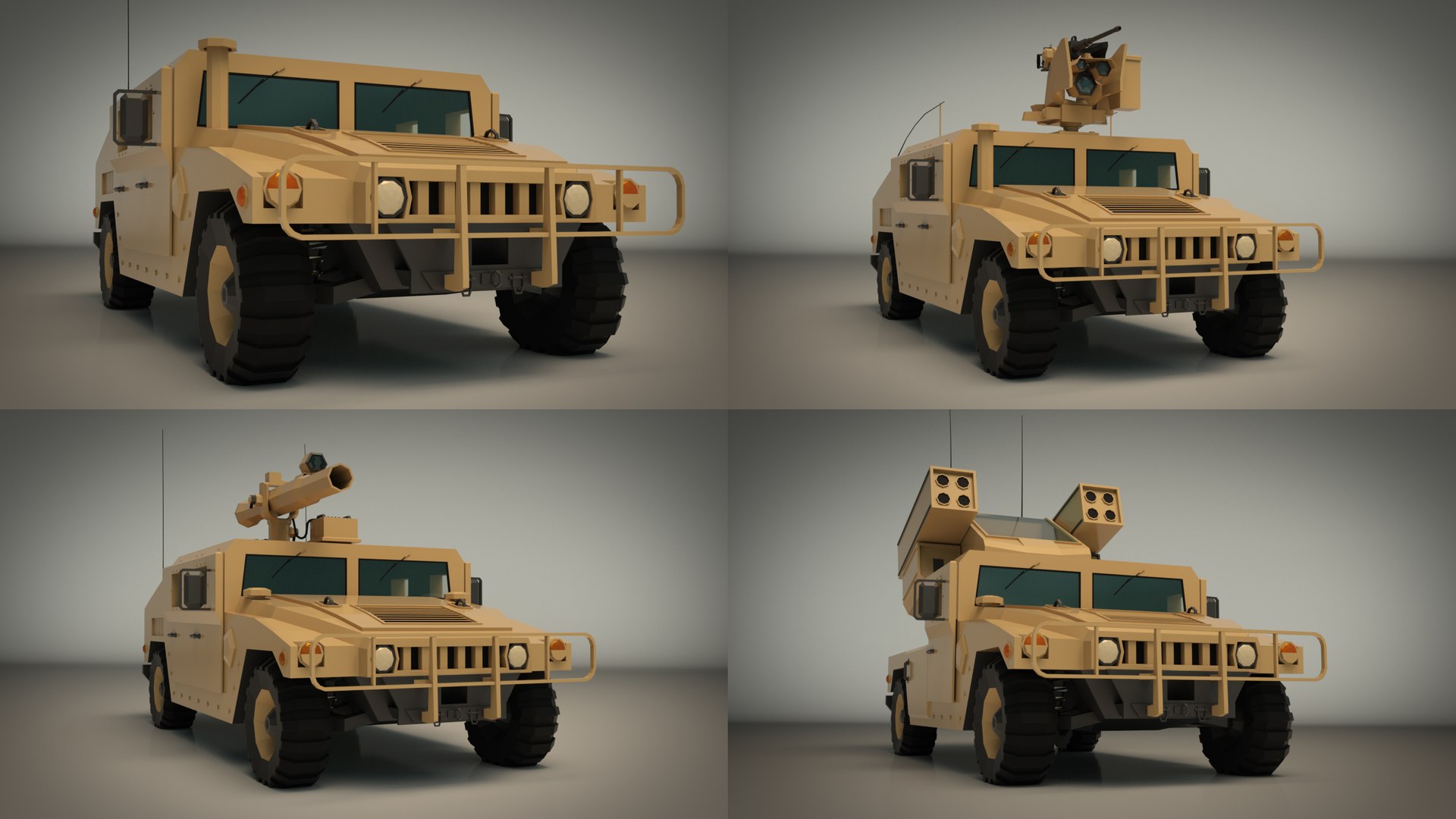 Humvee 3D - TurboSquid 1423158