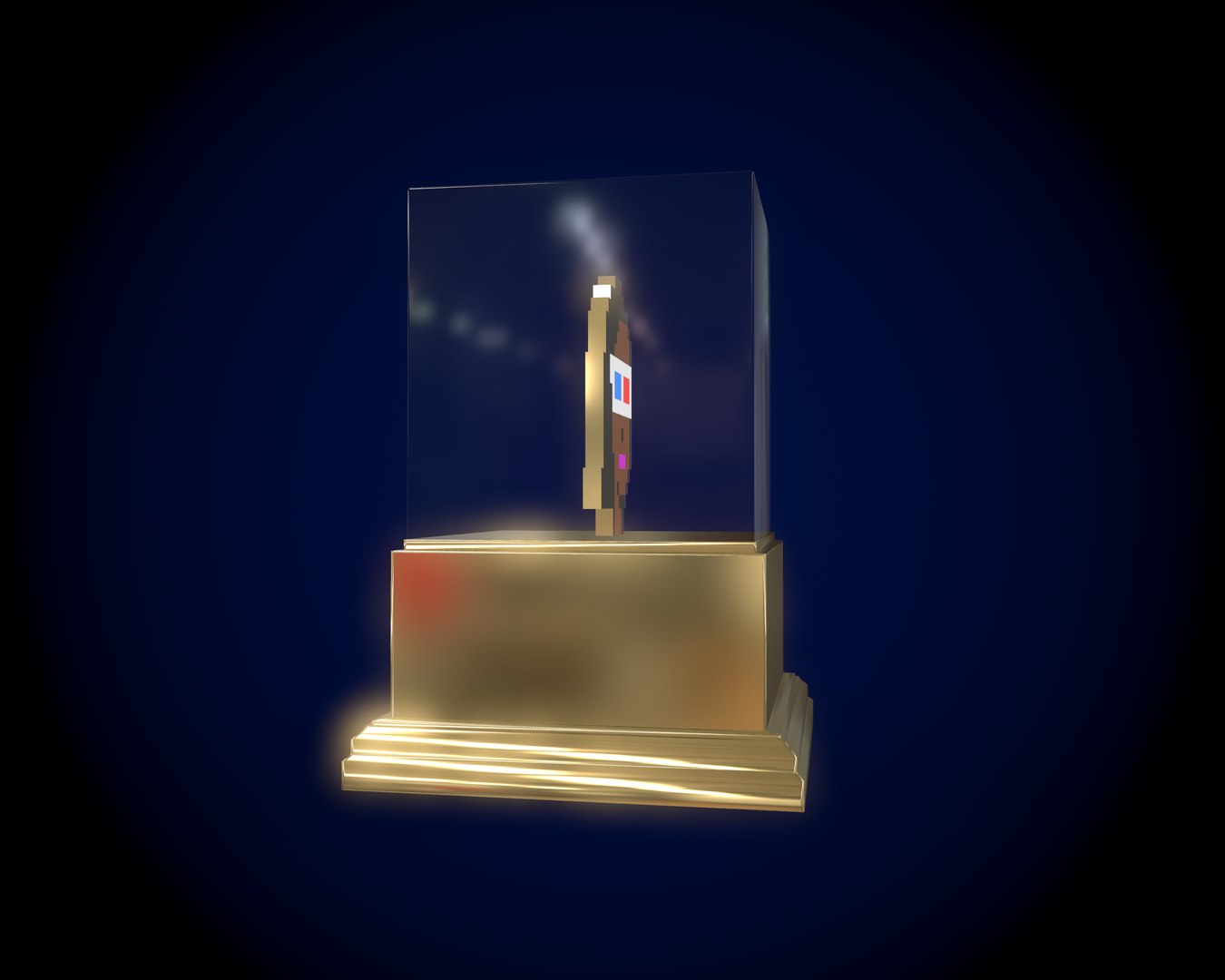 Gold Punk Model - TurboSquid 1829207