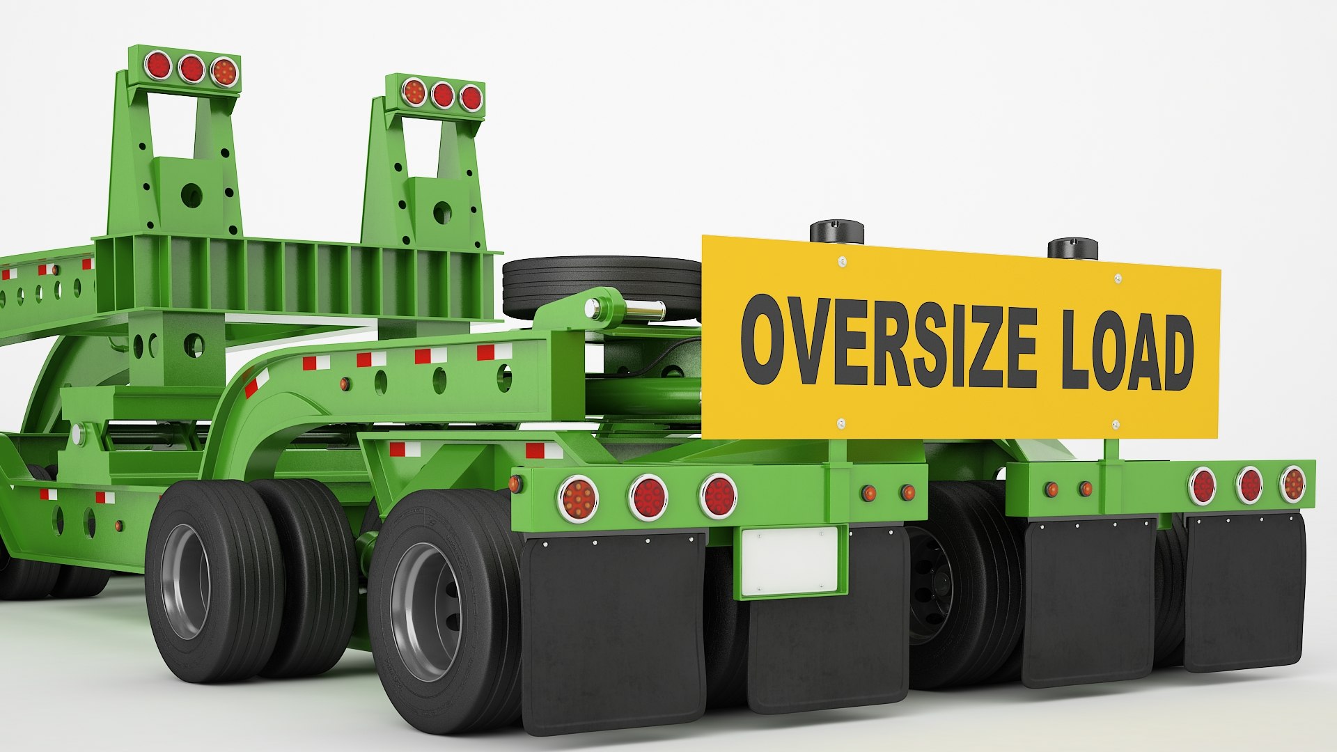 3D model Transformer Superload Trailer 02 - TurboSquid 2000250