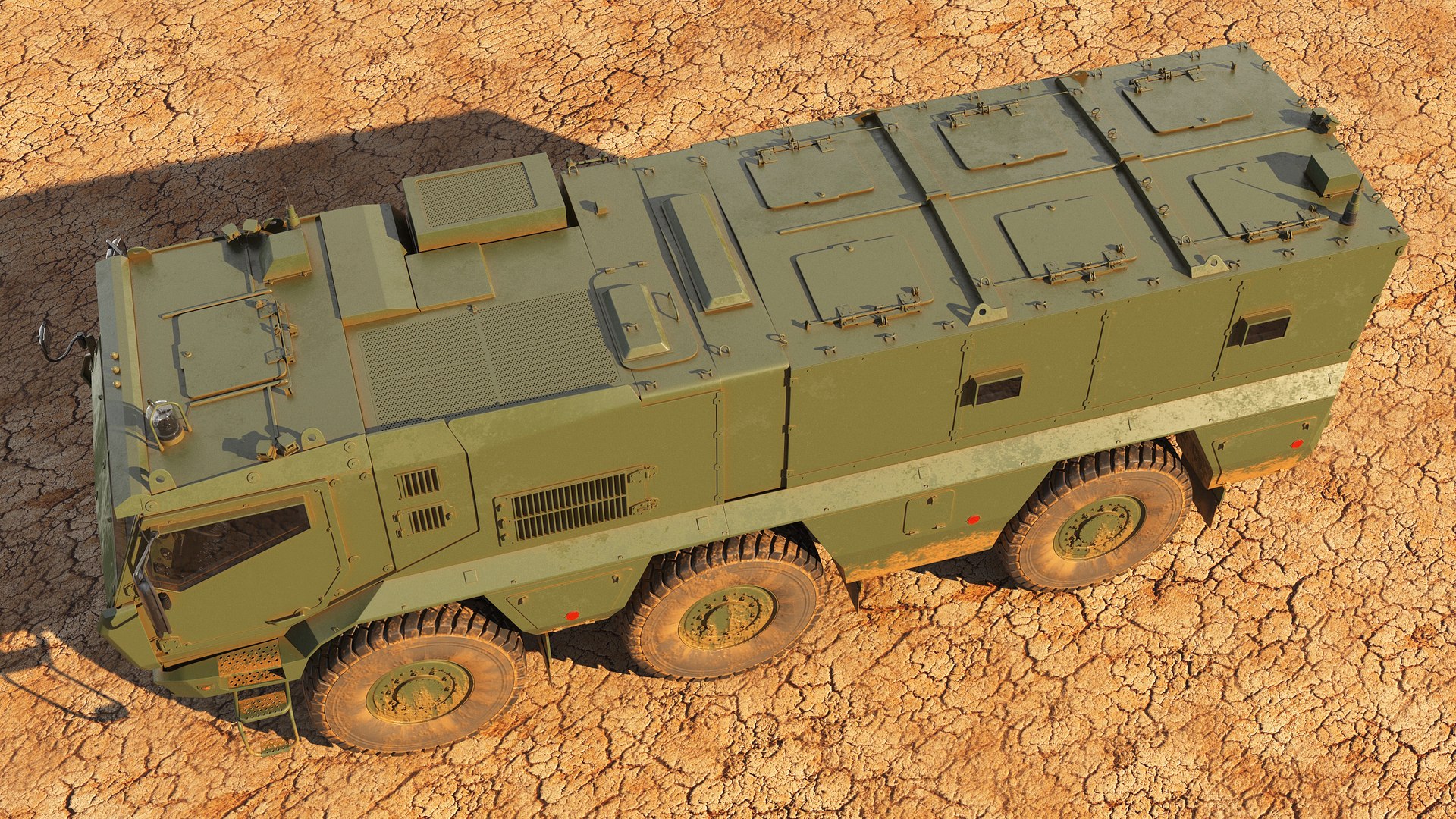 3D Typhoon Kamaz MRAP - TurboSquid 2002140