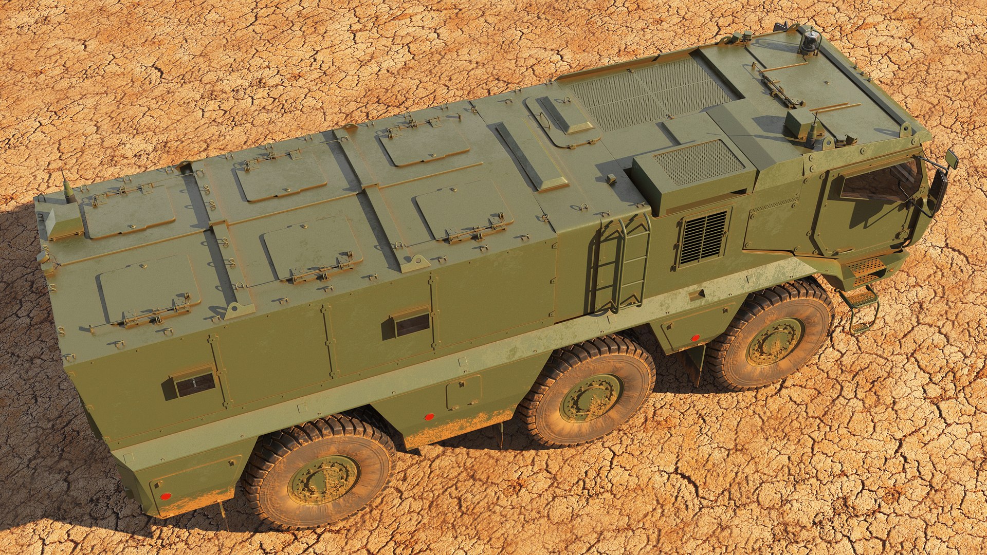 3D Typhoon Kamaz MRAP - TurboSquid 2002140