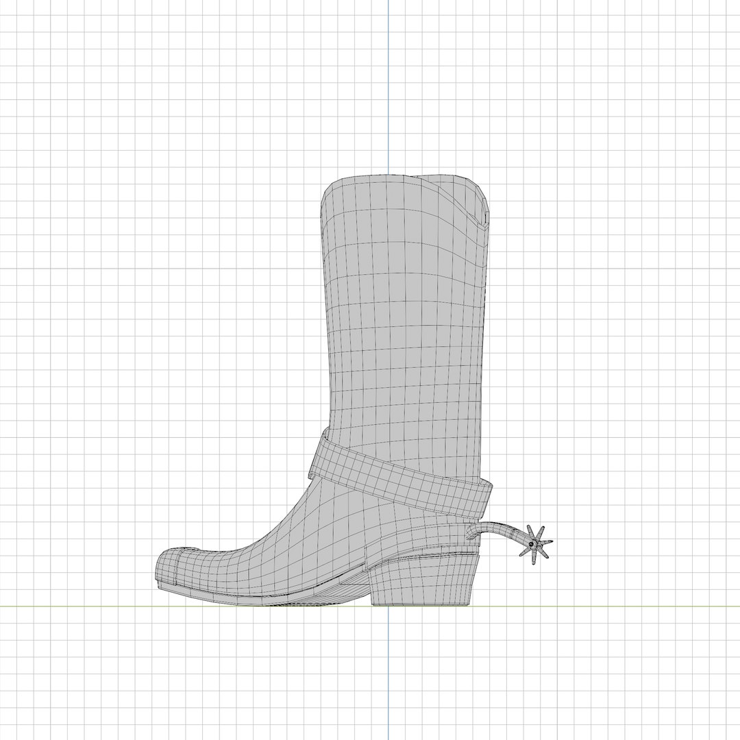 Cowboy Boots Model - TurboSquid 2338062