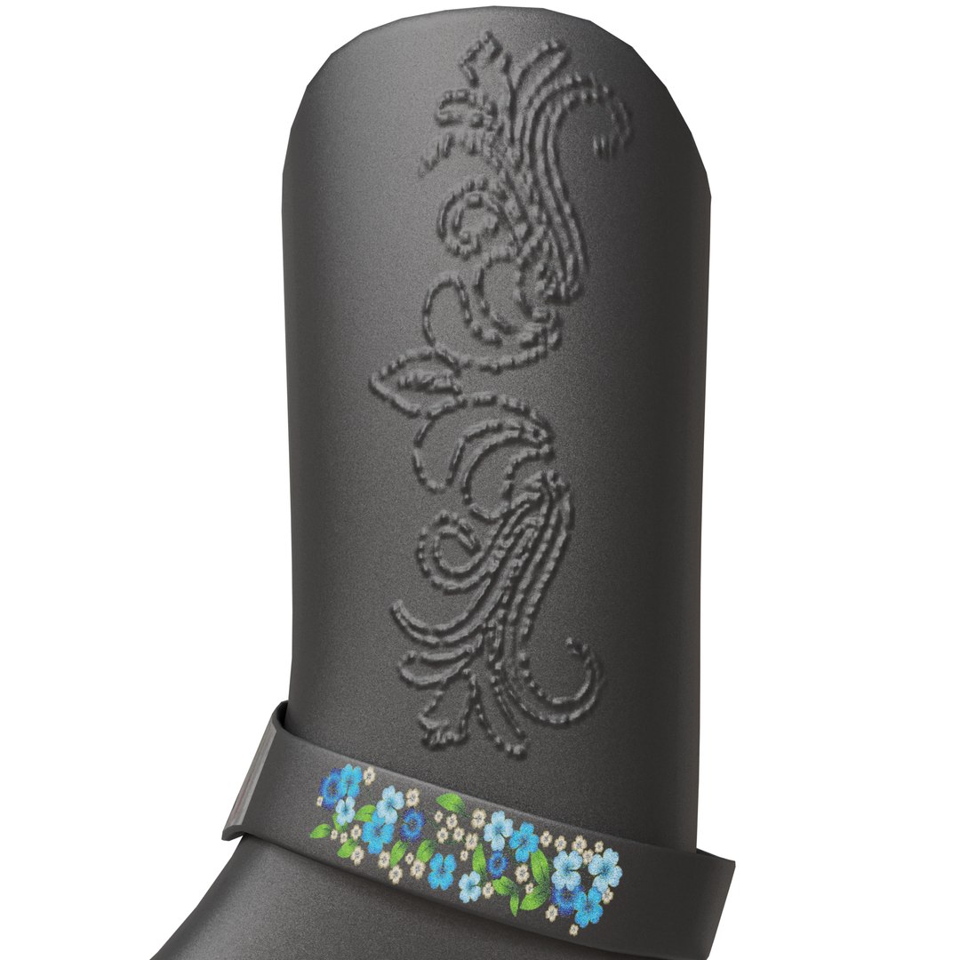 Cowboy Boots Model - TurboSquid 2338062