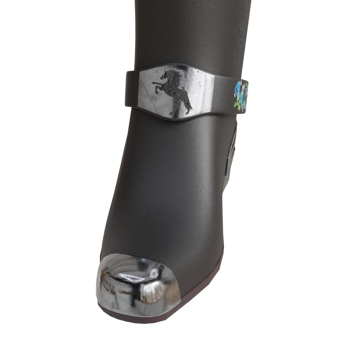 Cowboy Boots Model - TurboSquid 2338062