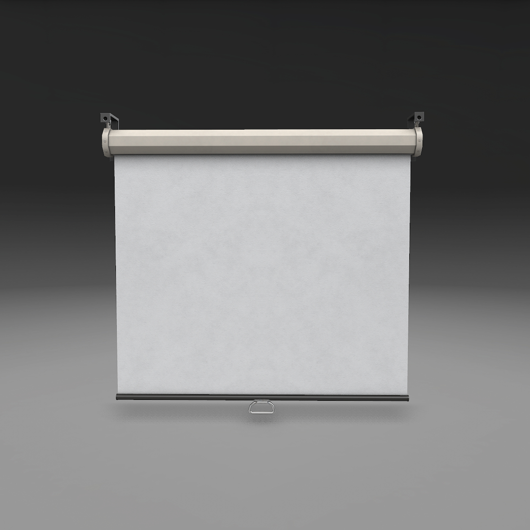 Real-time Projector Screen 3d Model
