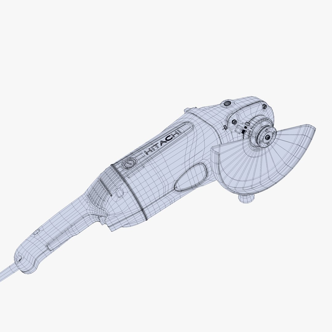 Angle Grinder 3d Model
