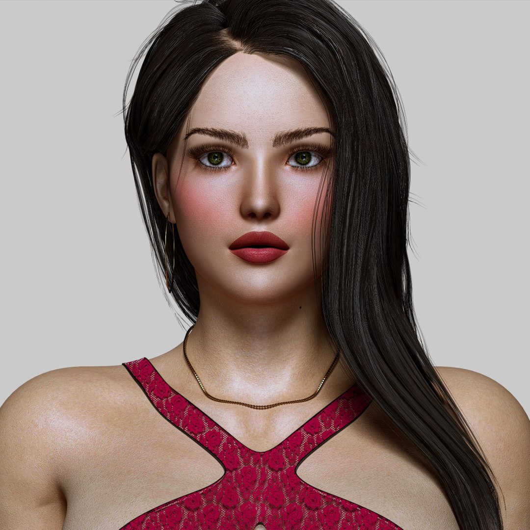 Realistic Beautiful Woman- Rigged 3D - TurboSquid 2166163