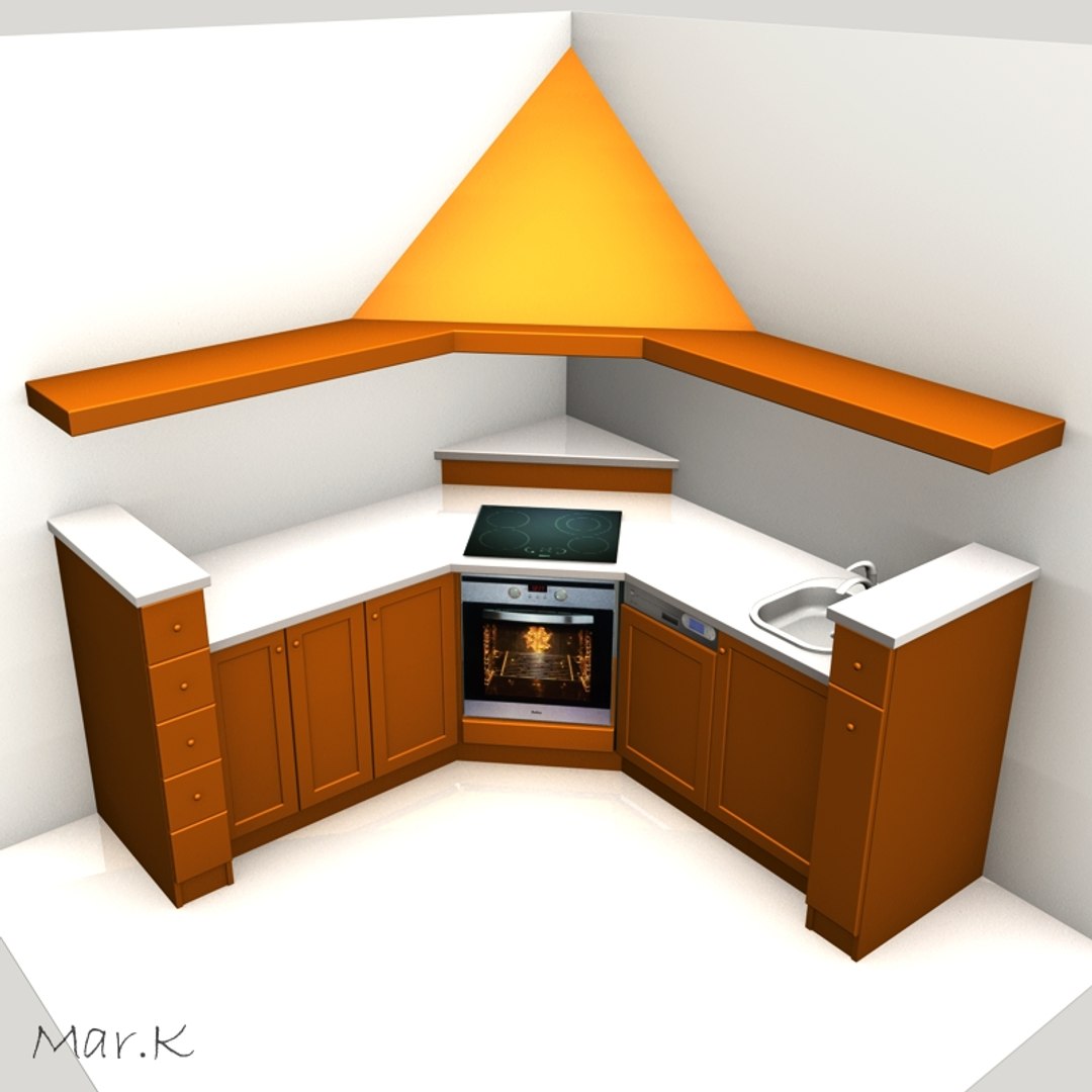Maya Small Kitchen