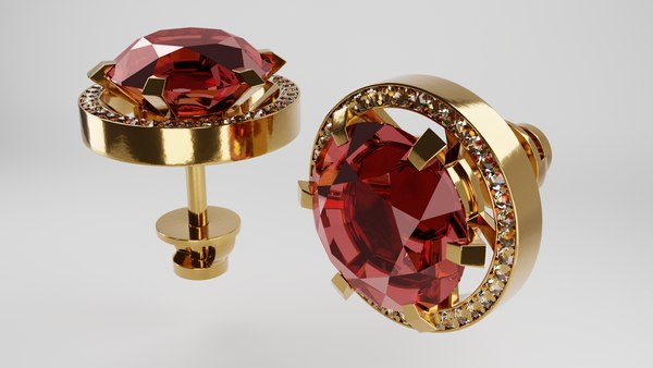 Earrings Blender Models for Download | TurboSquid