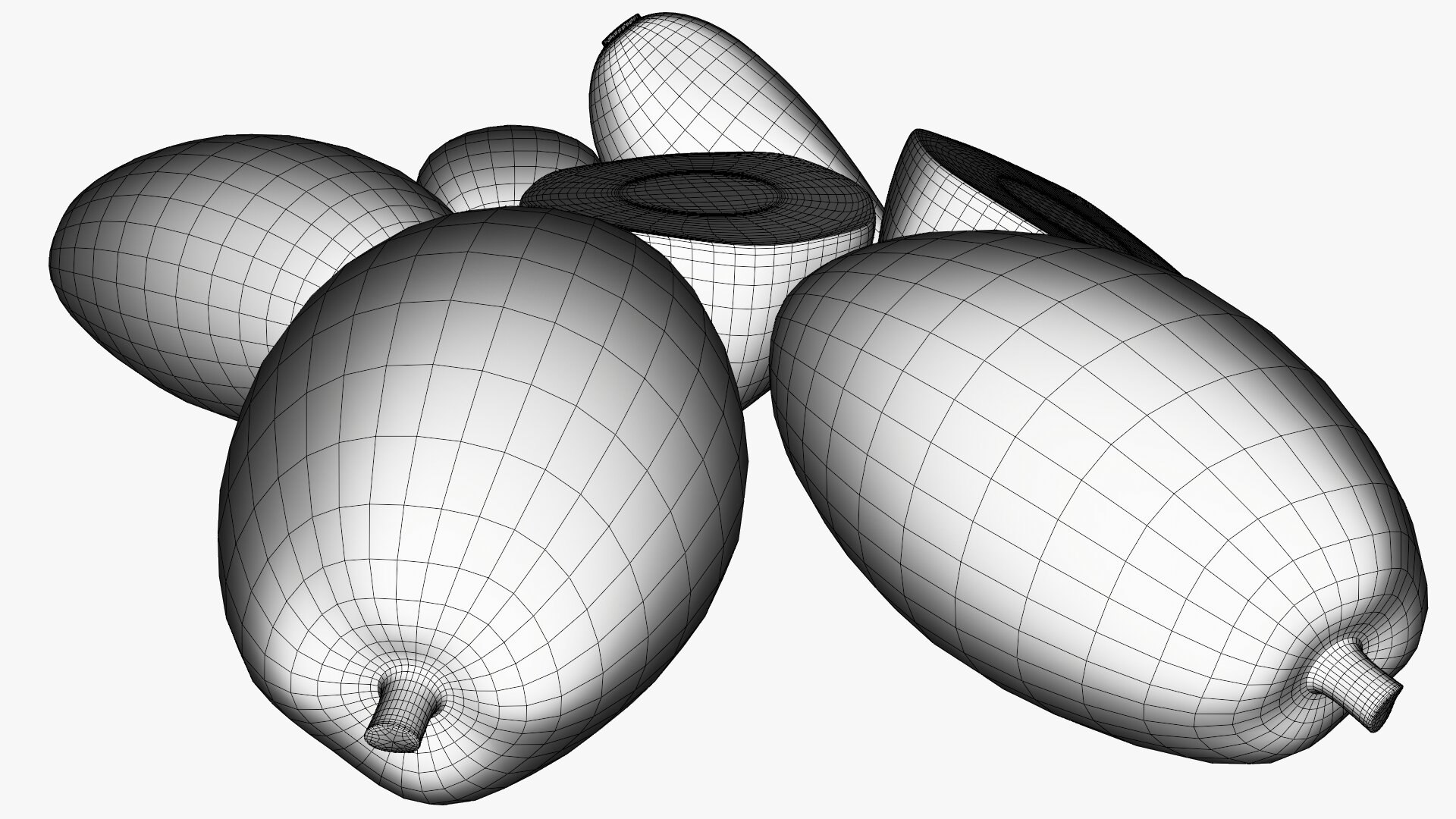 Oil Palm Fruits 3D - TurboSquid 1739319