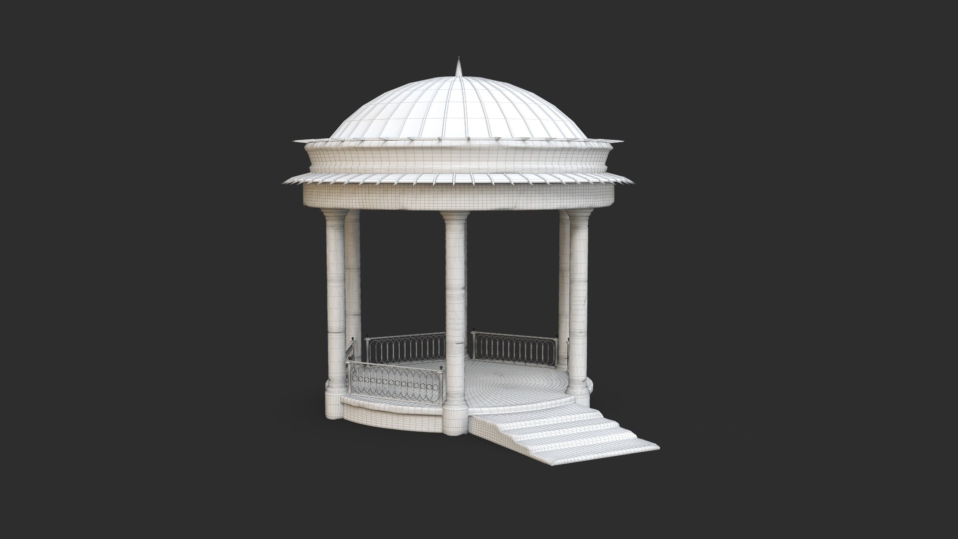 Dome 3D model - TurboSquid 1928927