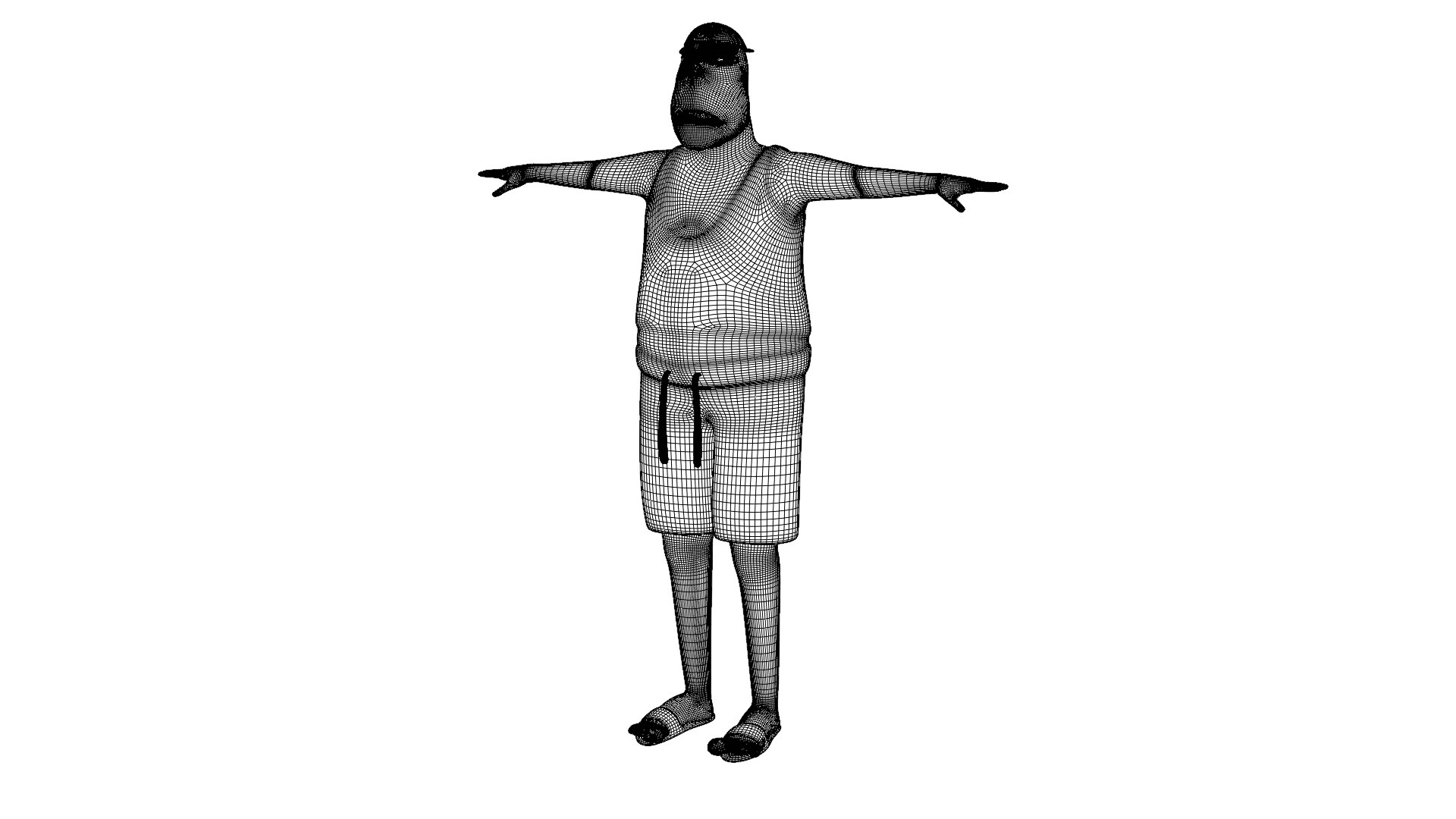 3D Model Doug - Rigged Animated Looney Character Low-poly - TurboSquid ...