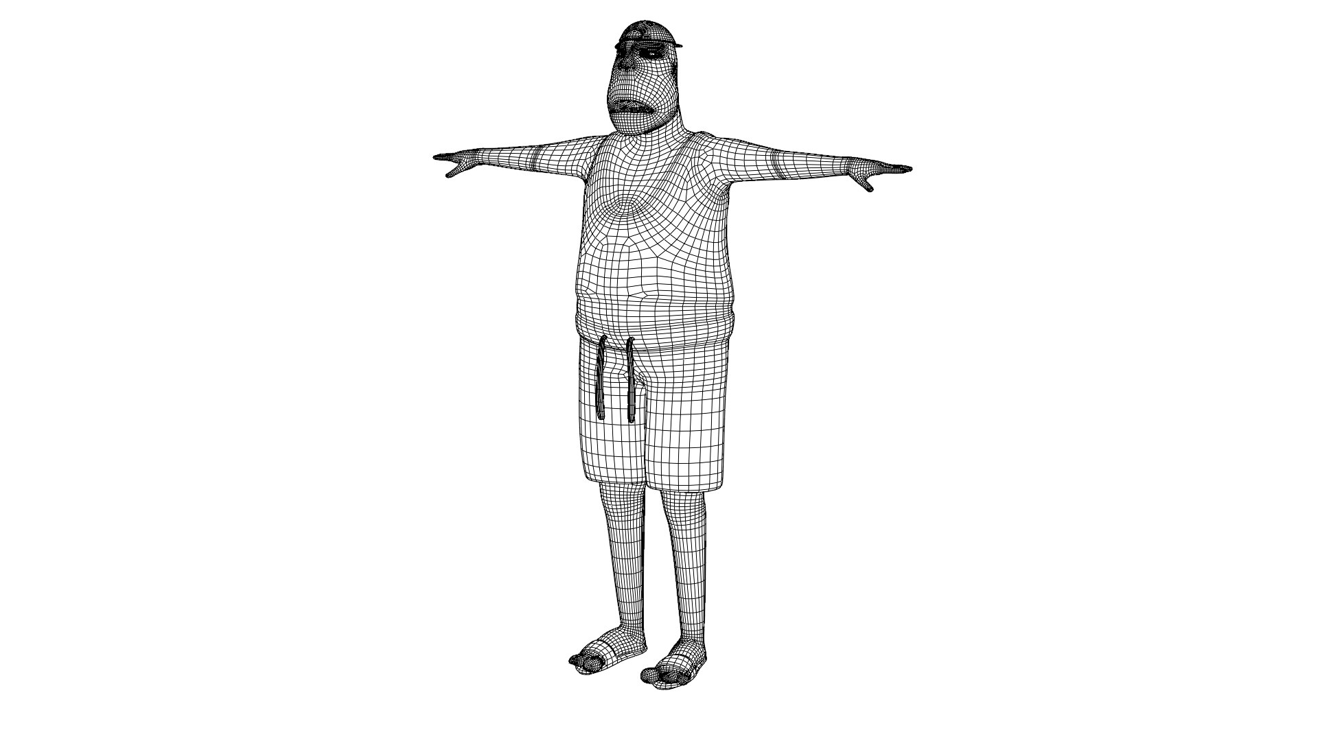 3D Model Doug - Rigged Animated Looney Character Low-poly - TurboSquid ...