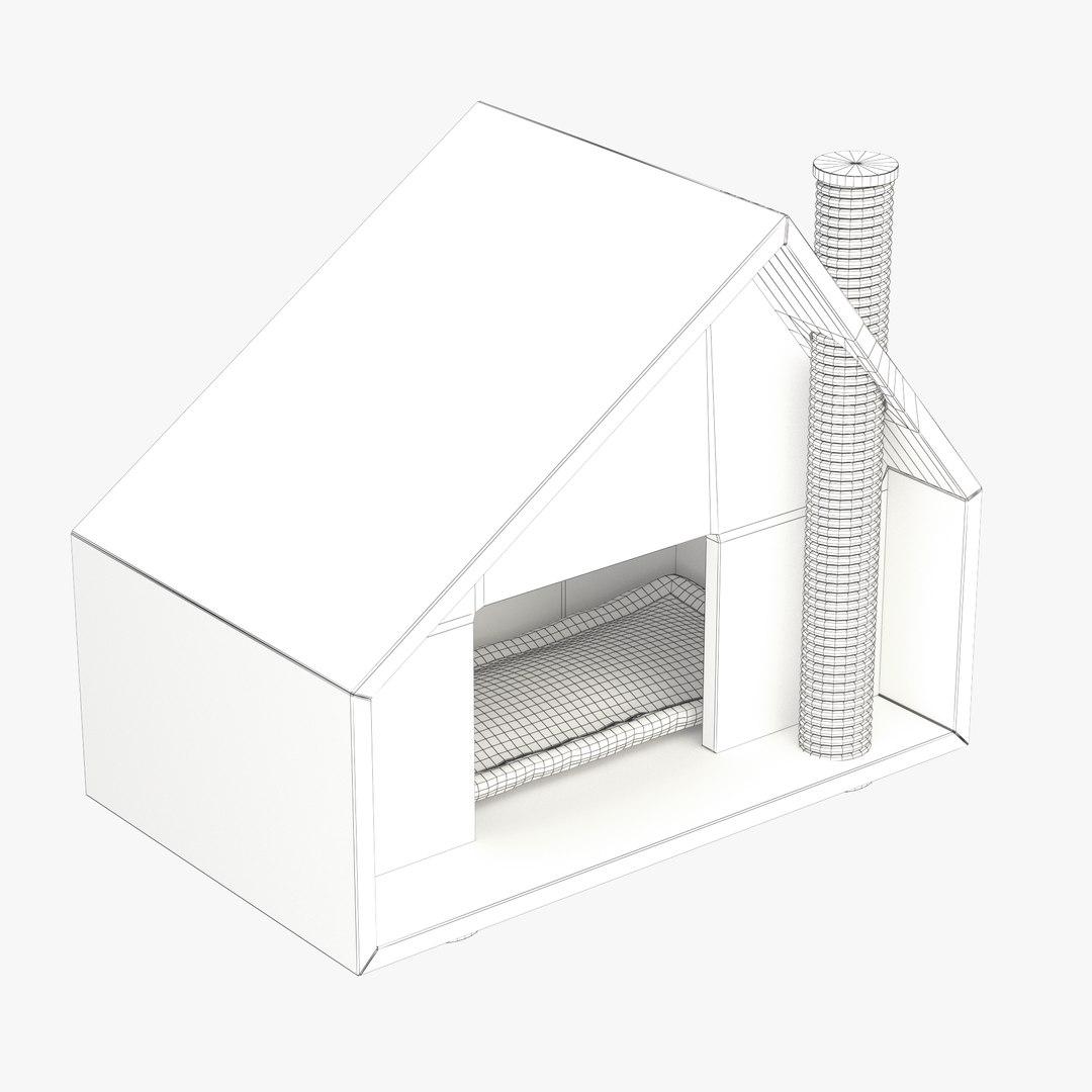 Pet House Model - TurboSquid 1750534