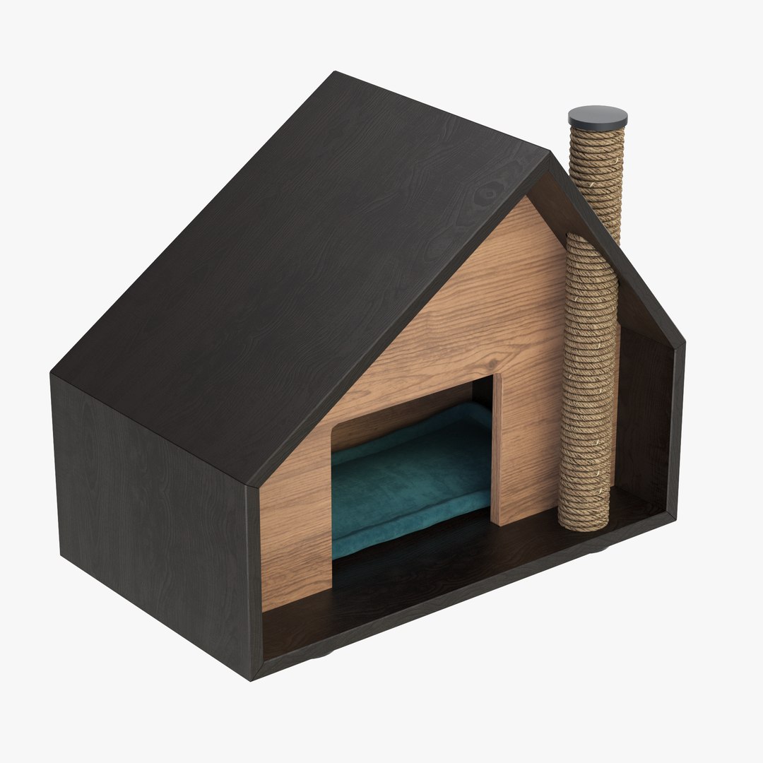 Pet House Model - TurboSquid 1750534
