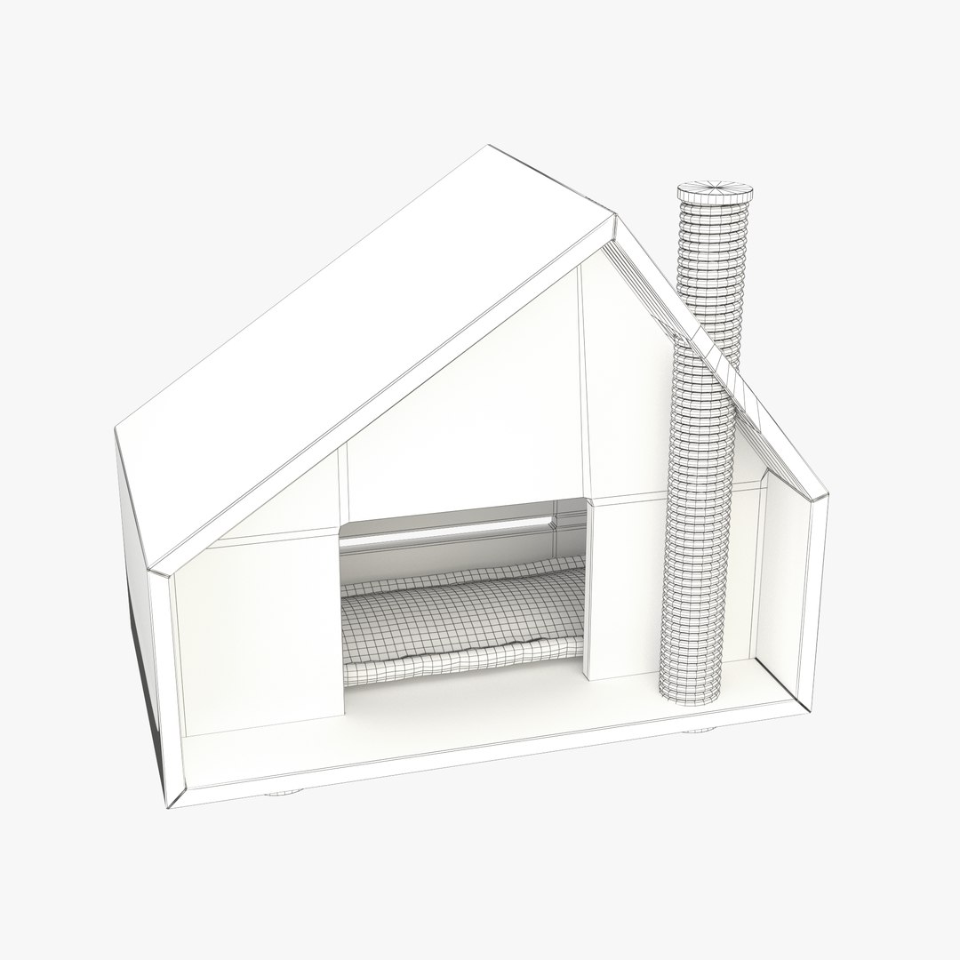 Pet House Model - TurboSquid 1750534