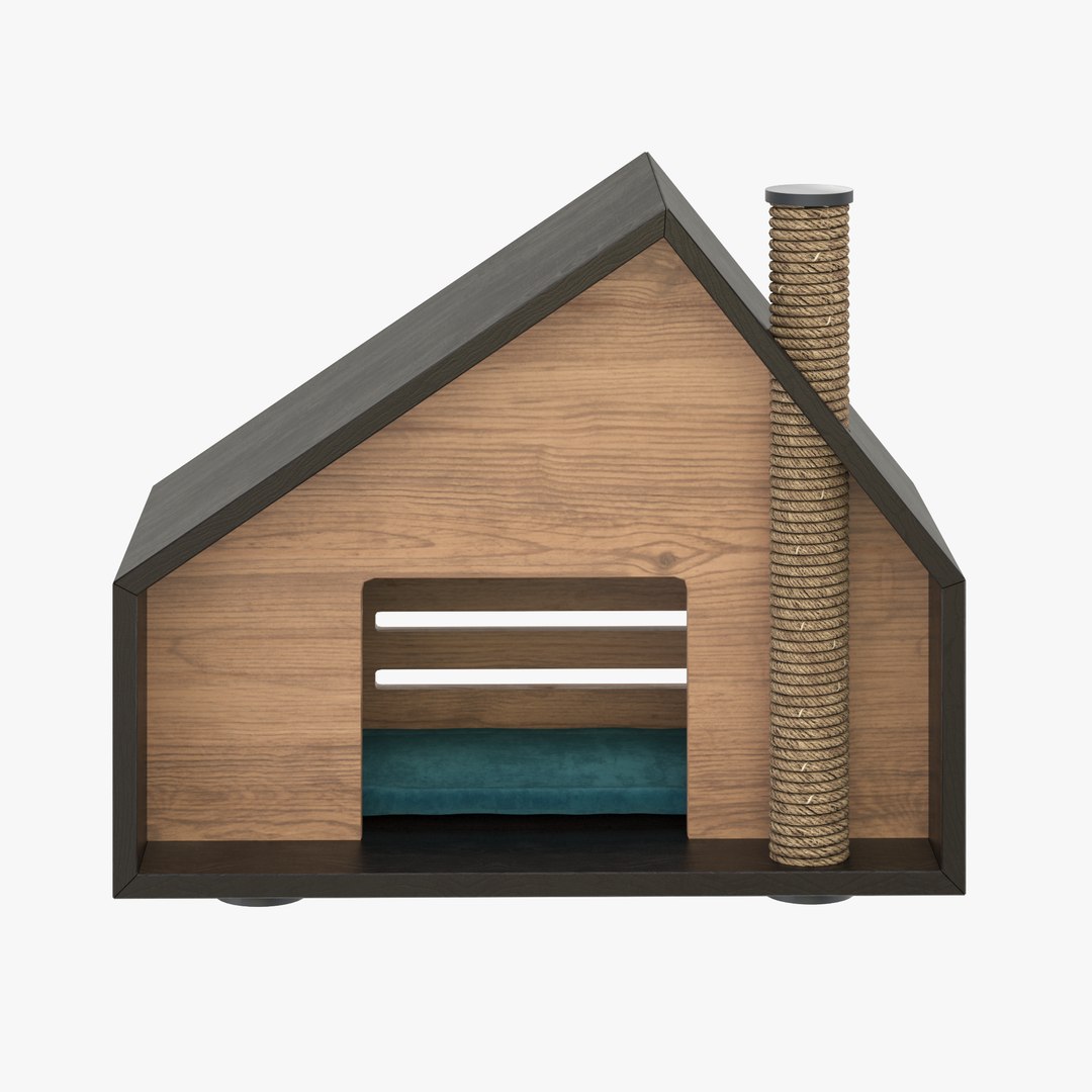 Pet House Model - TurboSquid 1750534