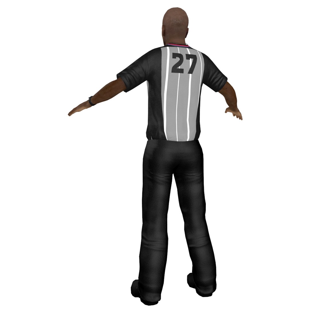 Basketball Referee Model - TurboSquid 1314316