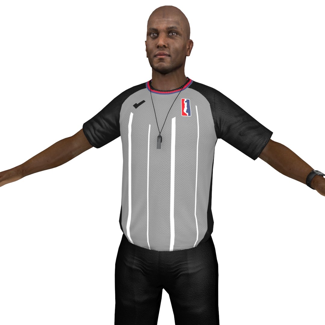 Basketball Referee Model - TurboSquid 1314316
