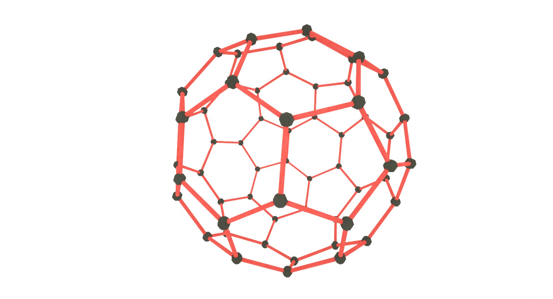 3D Fuller Fullerene Model - TurboSquid 1361392