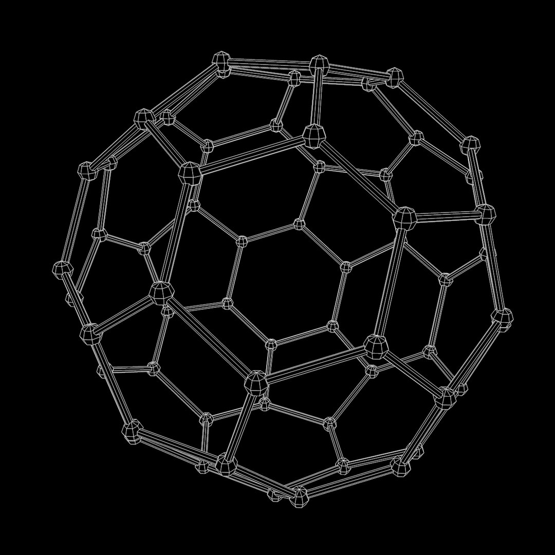 3D Fuller Fullerene Model - TurboSquid 1361392