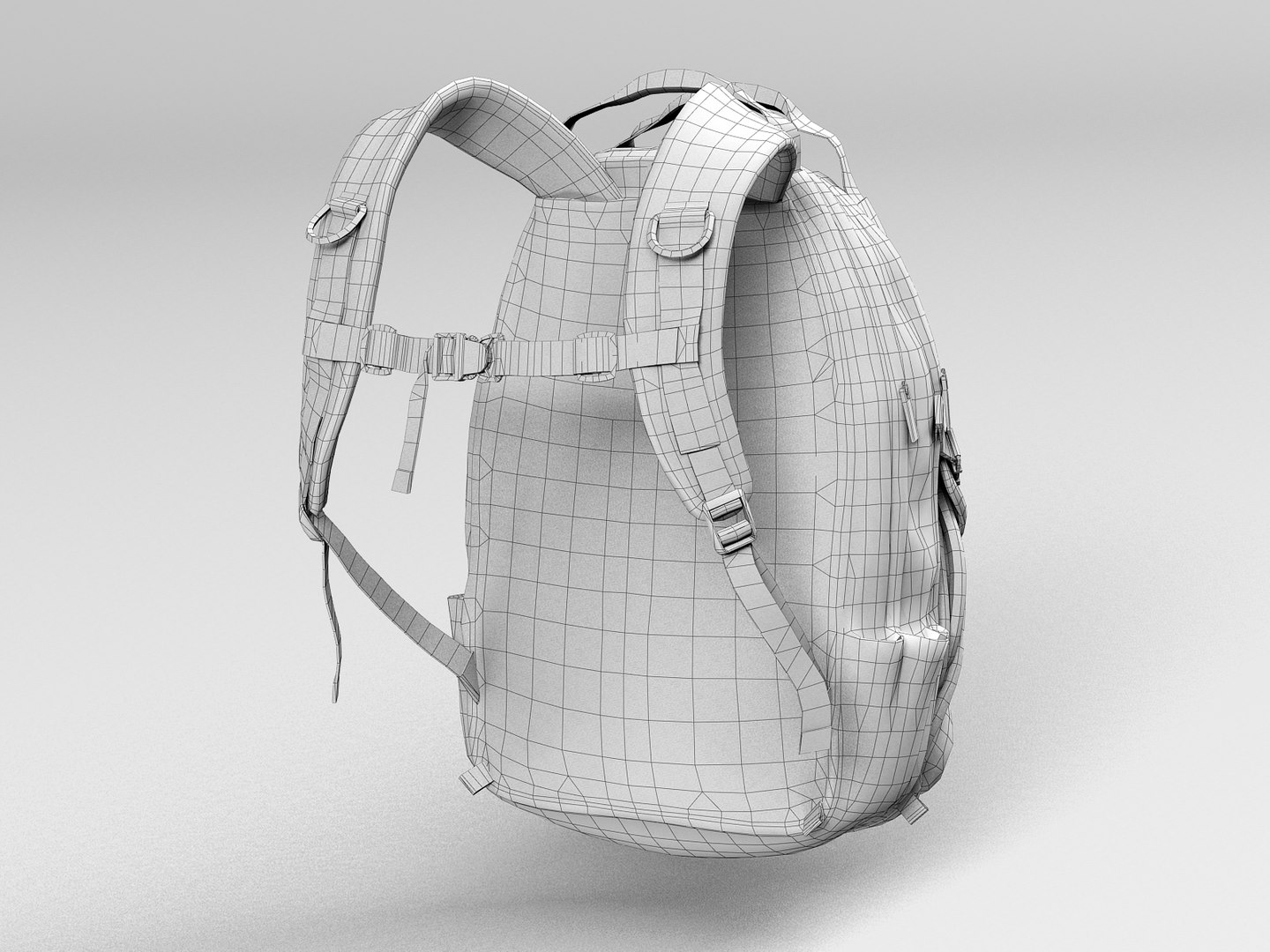 Realistic Old Backpack Model - TurboSquid 1587182