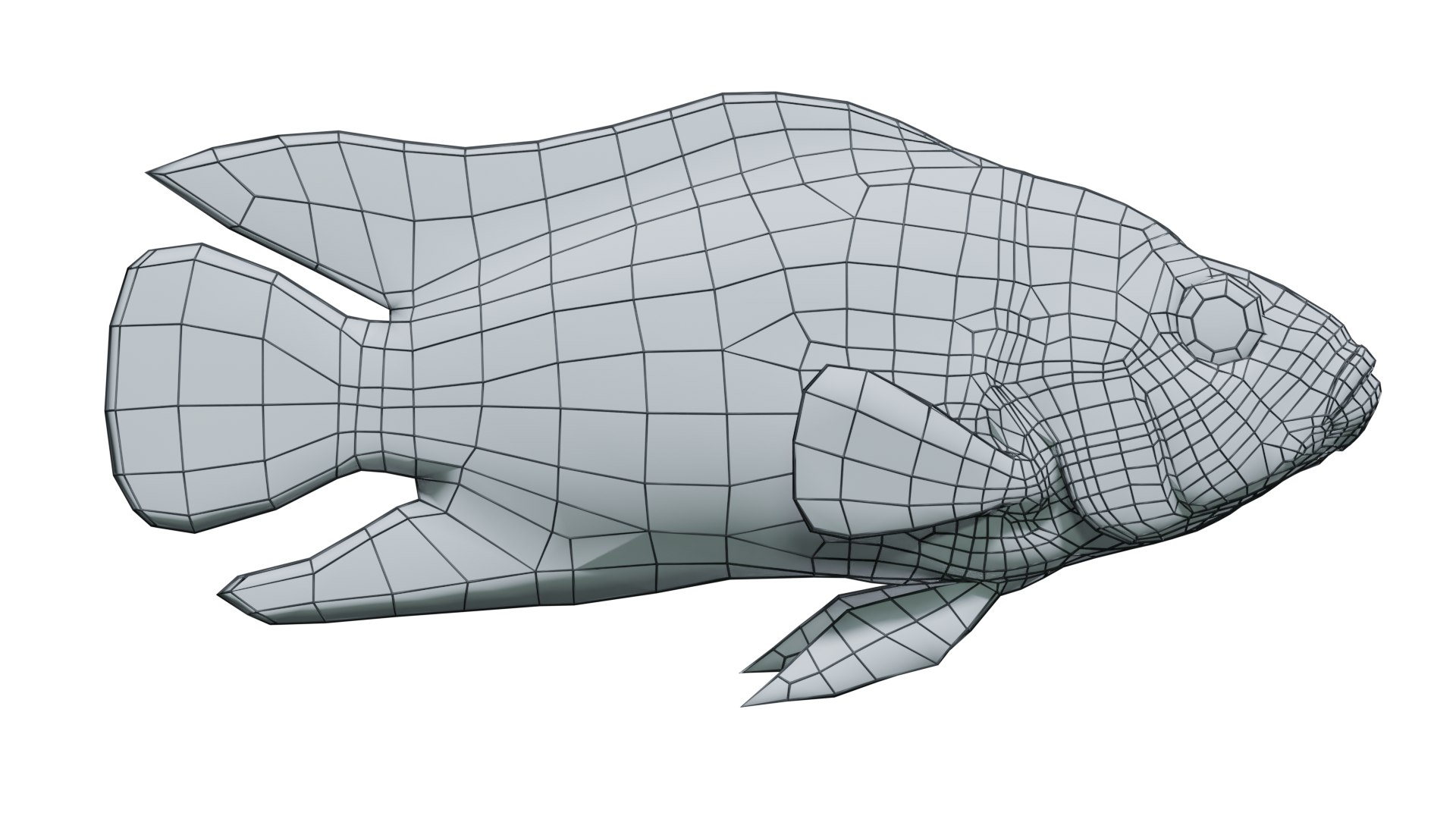 3D Aquarium Fish Electric Blue Model - TurboSquid 1441441