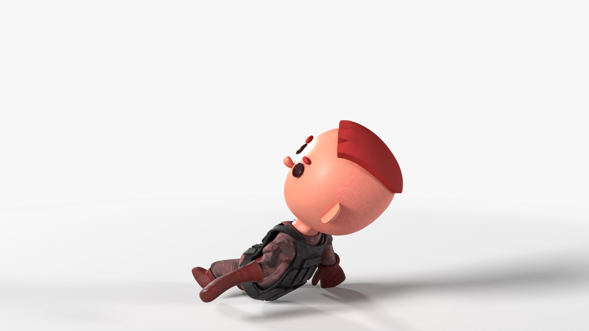 Tank Solider Model - TurboSquid 1991920
