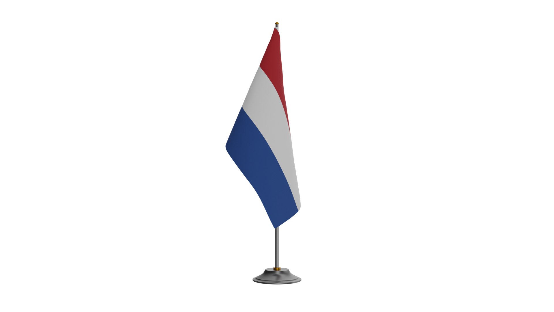 Table Flag Netherlands 3D Model - TurboSquid 2207784