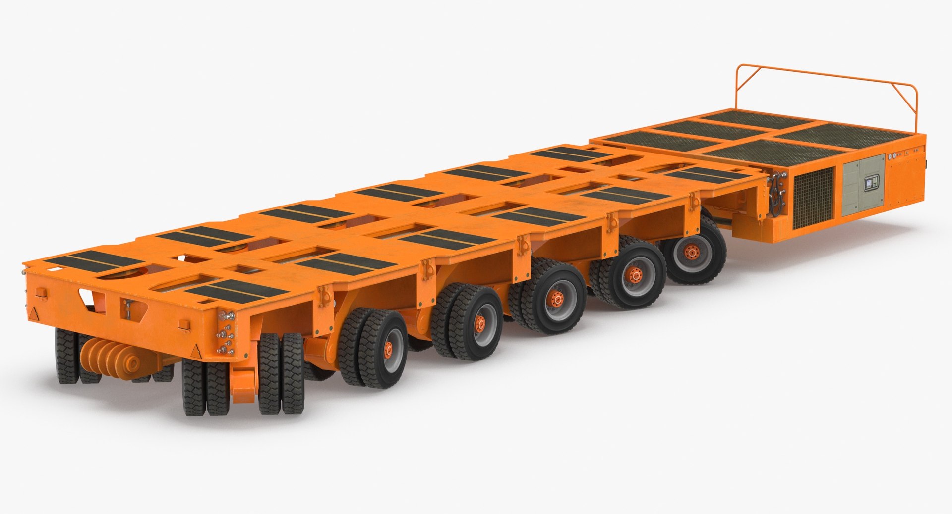 3D 6 Axle Lines Modular - TurboSquid 1652244