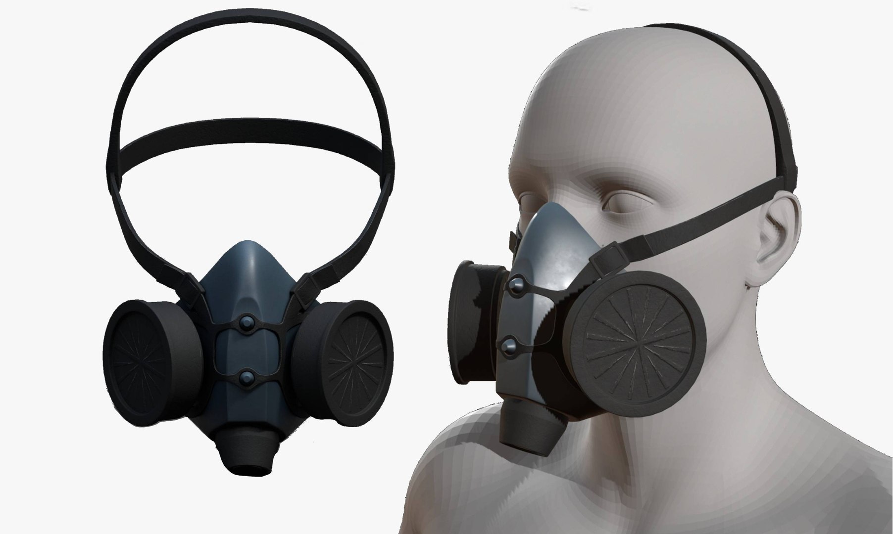 Mask Protection 3D Model - TurboSquid 1531445