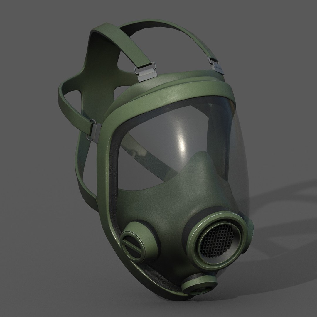 Gas Mask Model - TurboSquid 1565393