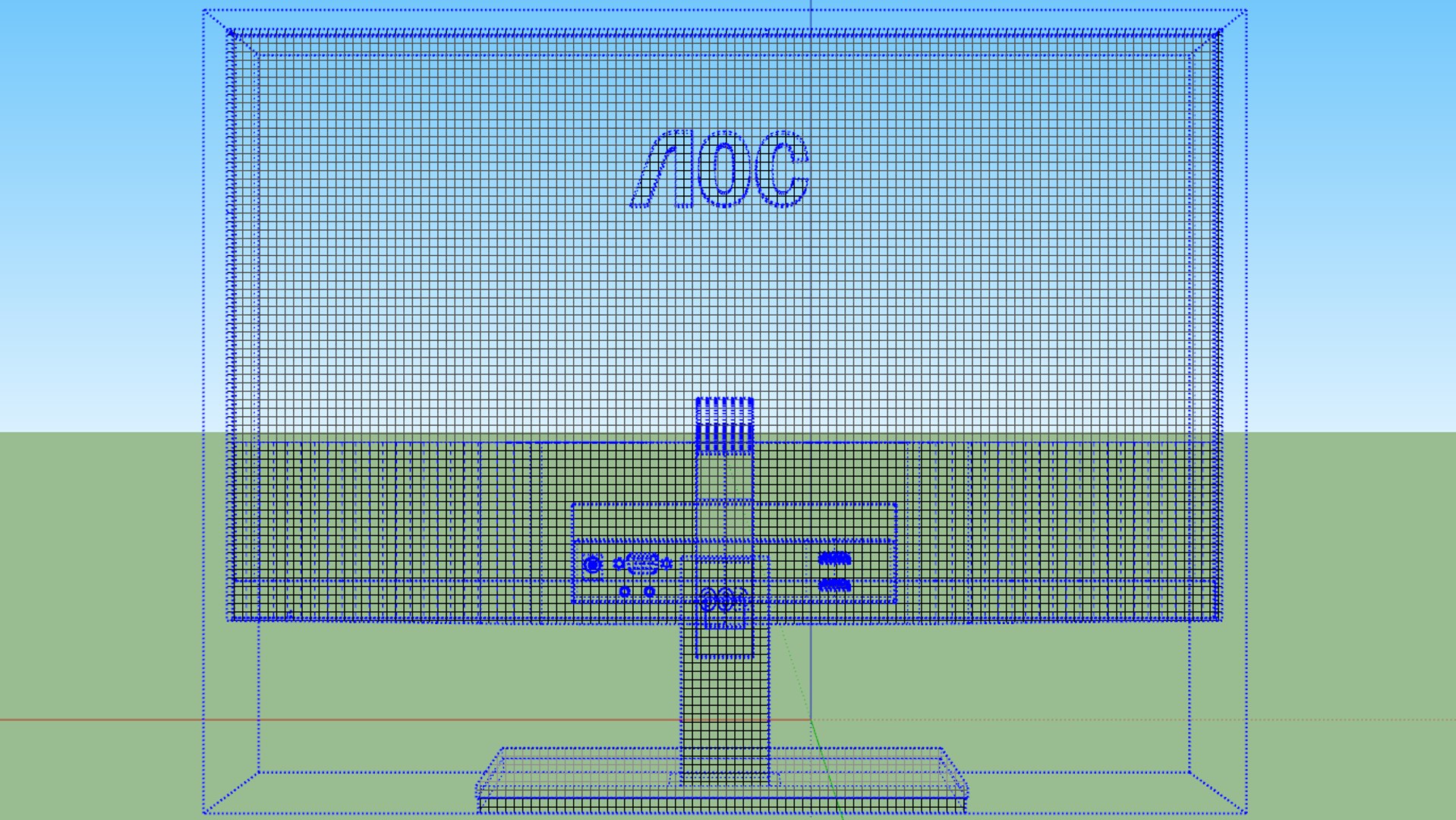 Aoc Monitor 3D Model - TurboSquid 1235768