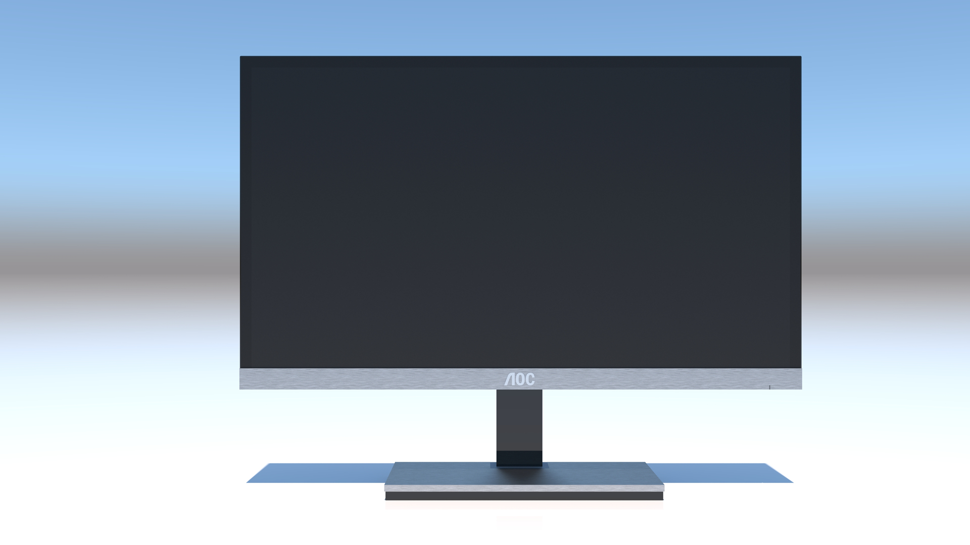 modelo 3d Monitor AOC gratis - TurboSquid 1235768
