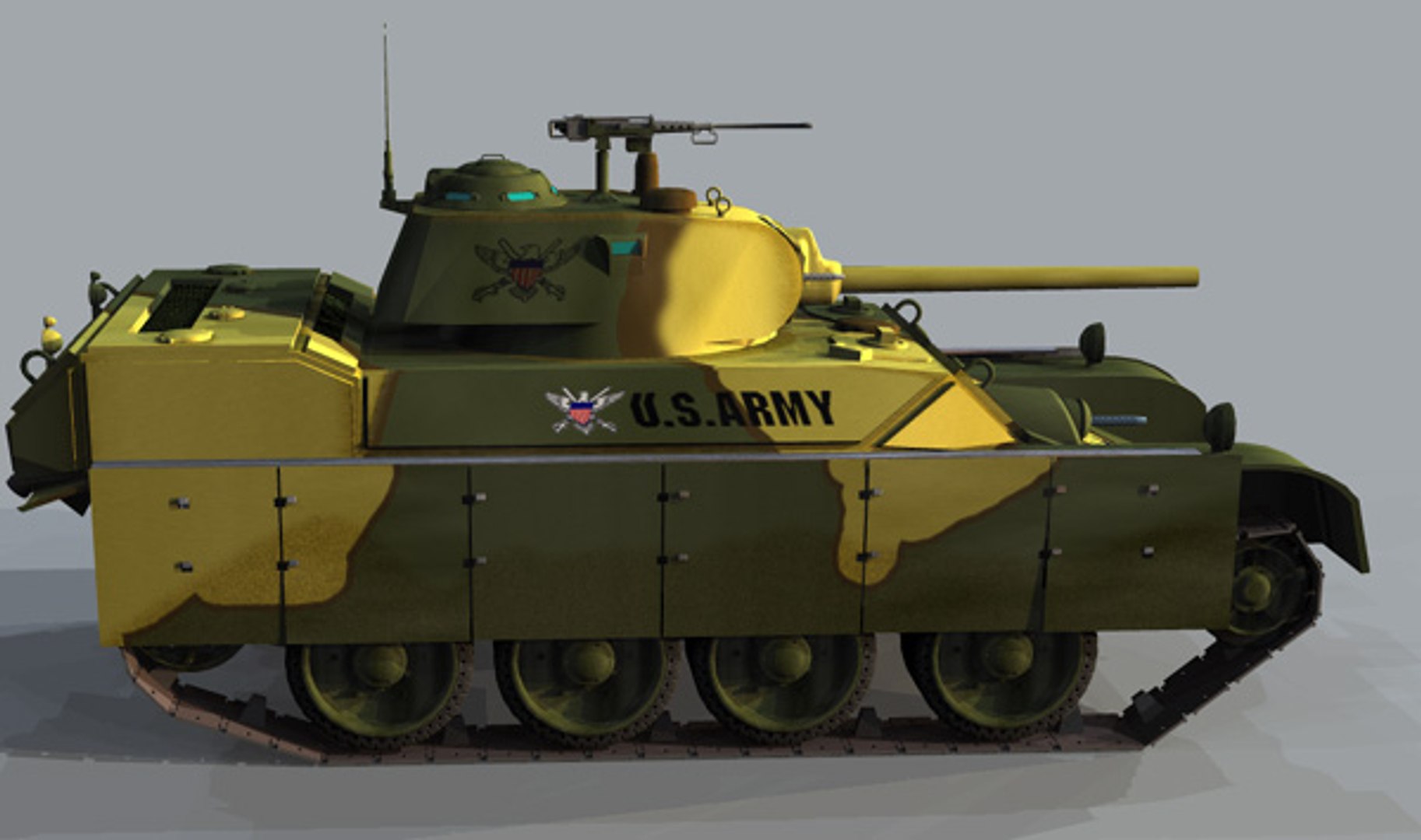 3d model upgraded custer