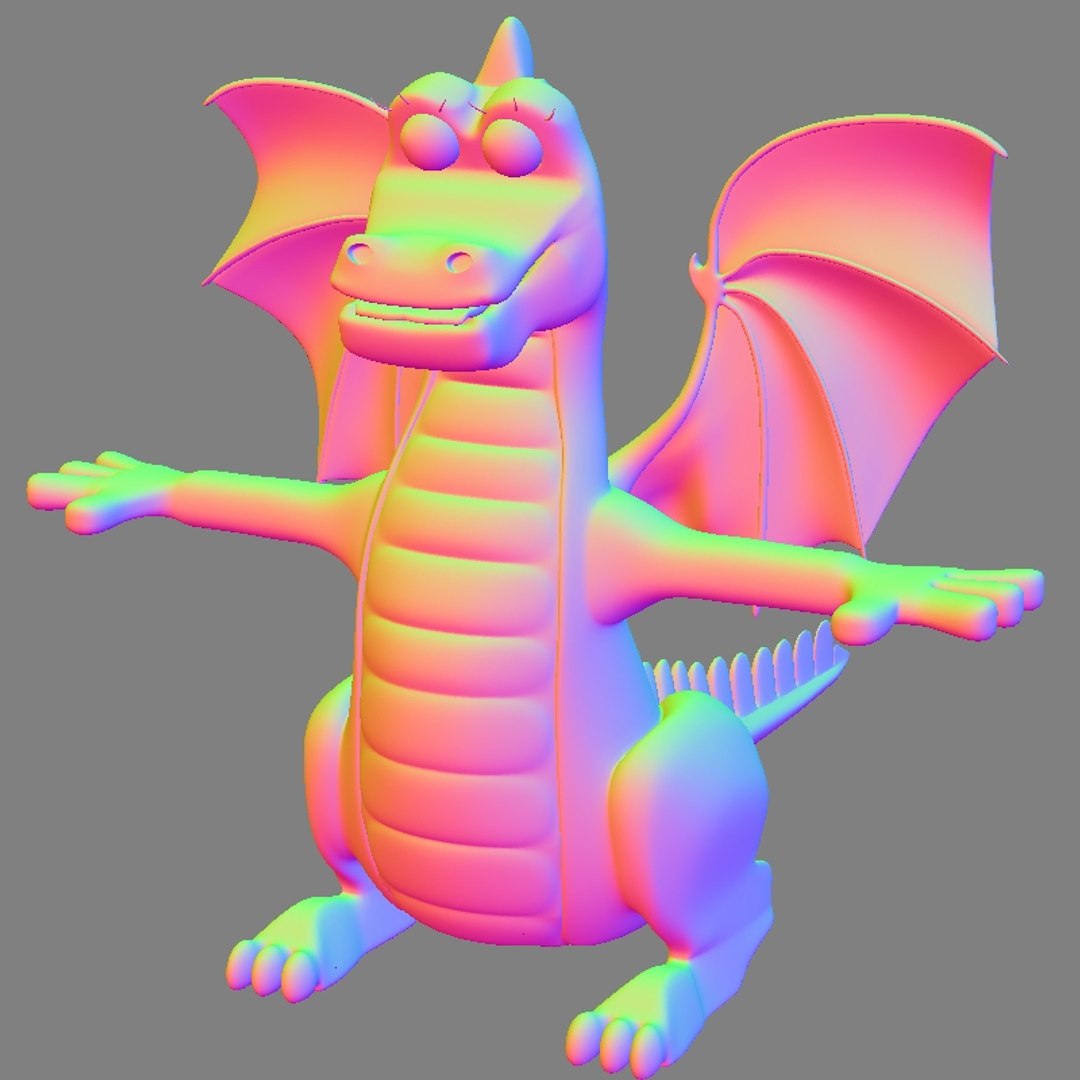 3d Sweet Dragon