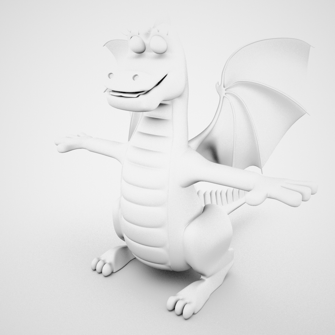 3d Sweet Dragon