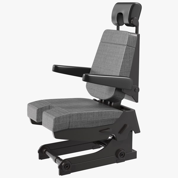 Pilot seat model - TurboSquid 1647361