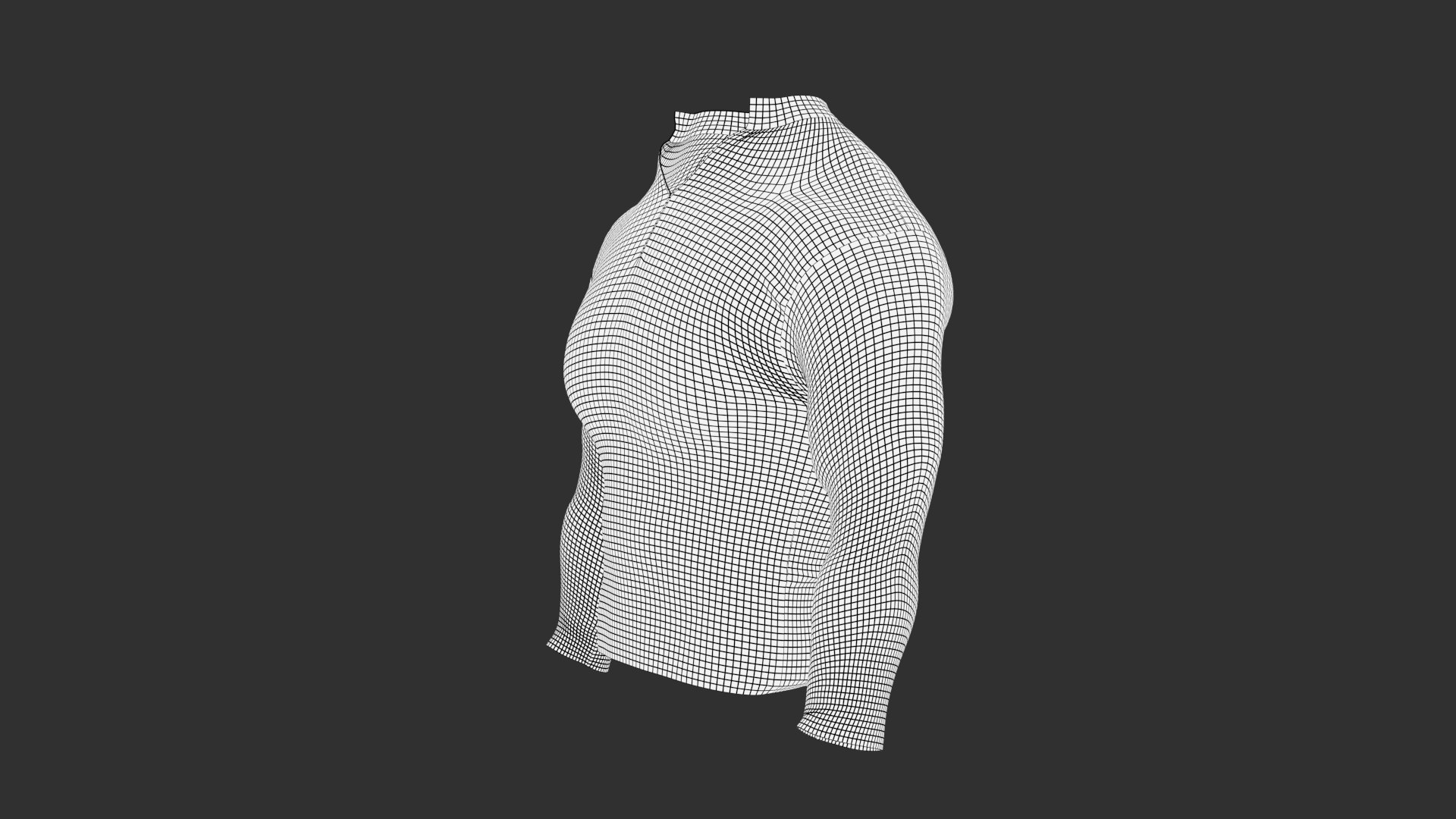 3D T-shirt V-neck Model - TurboSquid 2082051