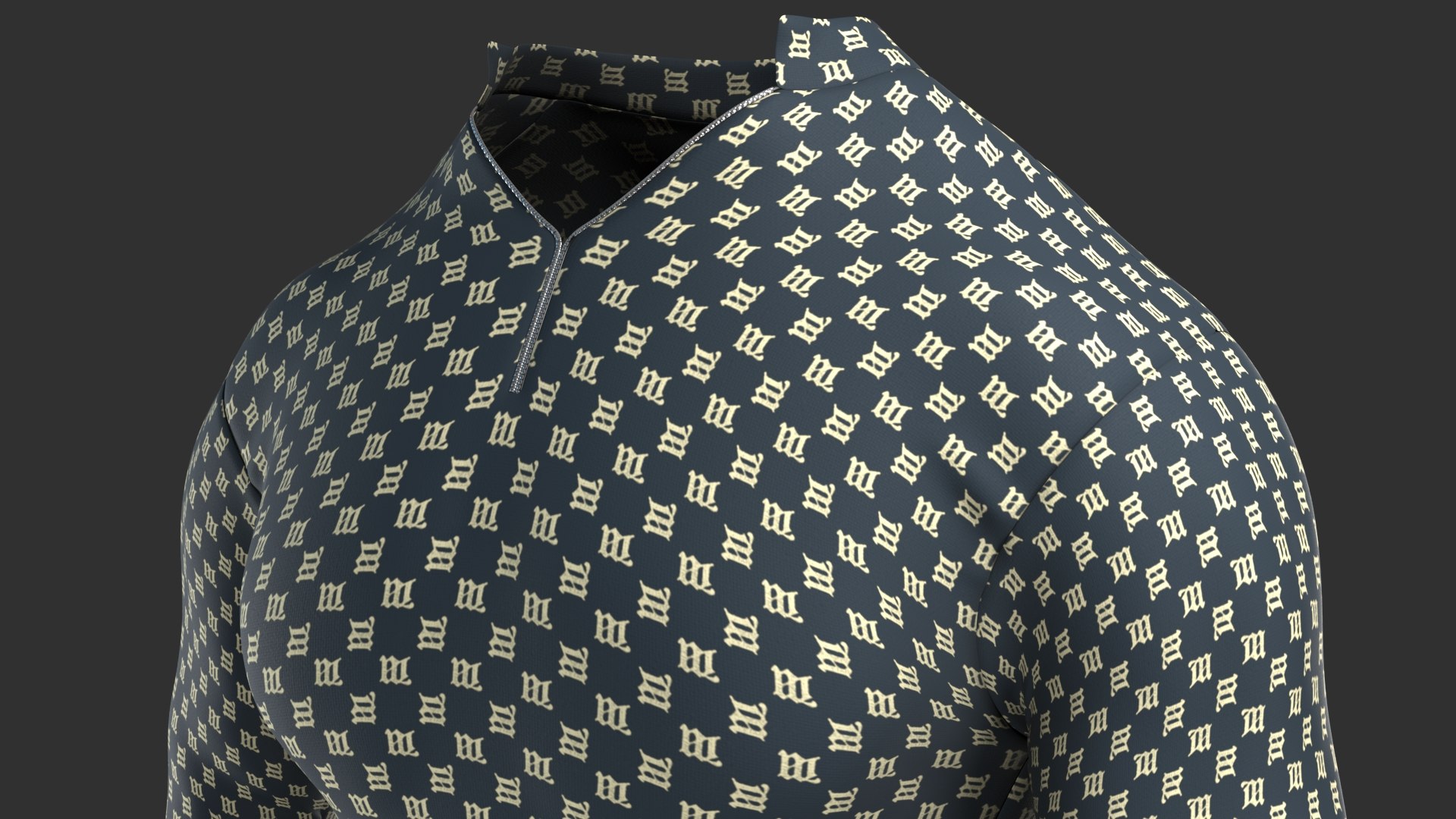 3D T-shirt V-neck Model - TurboSquid 2082051