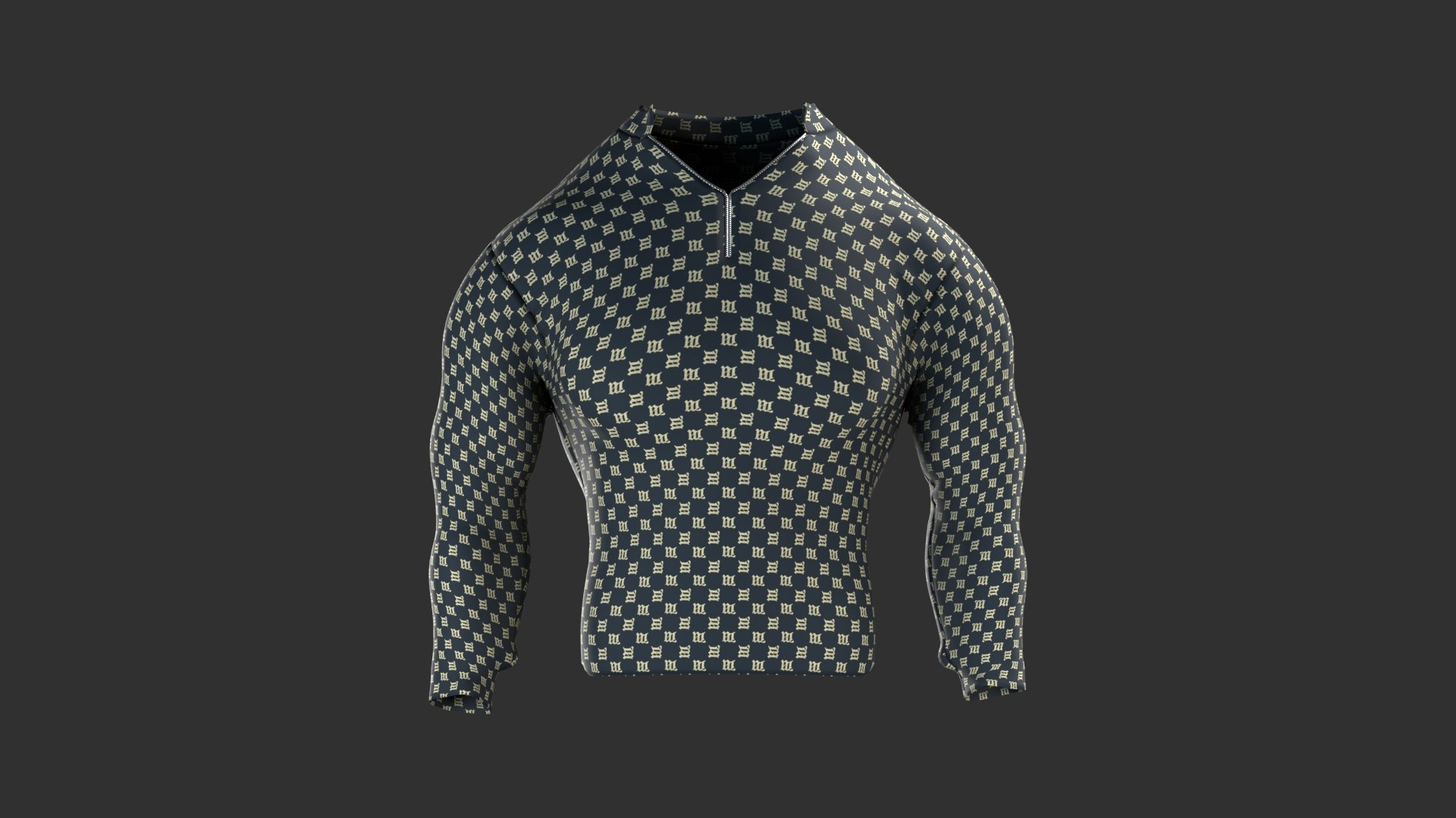 3D T-shirt V-neck Model - TurboSquid 2082051