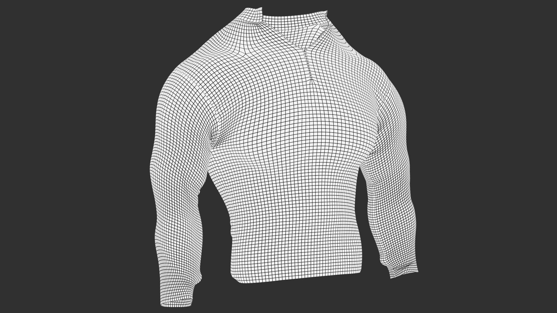 3D T-shirt V-neck model - TurboSquid 2082051