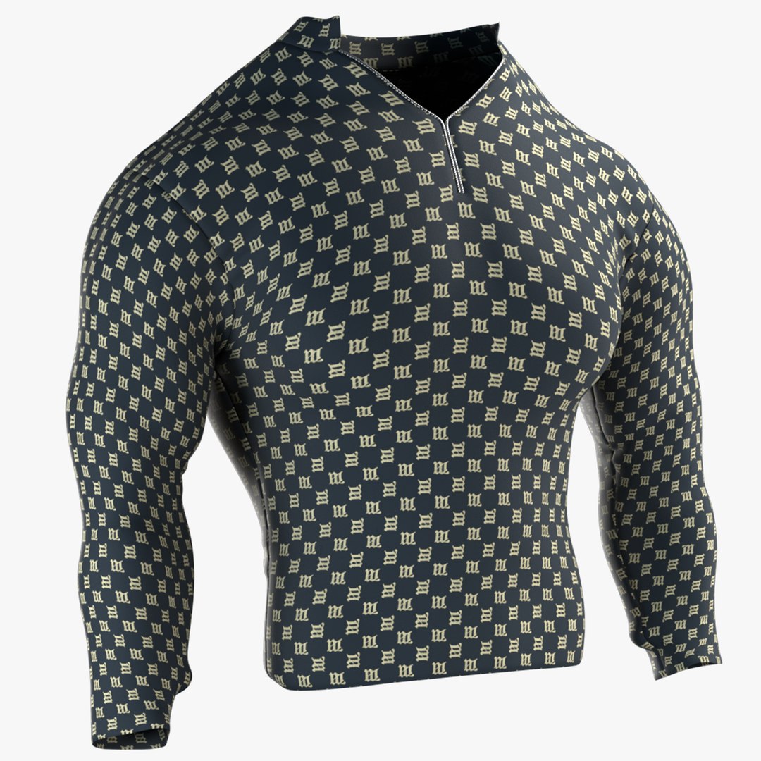 3D T-shirt V-neck model - TurboSquid 2082051