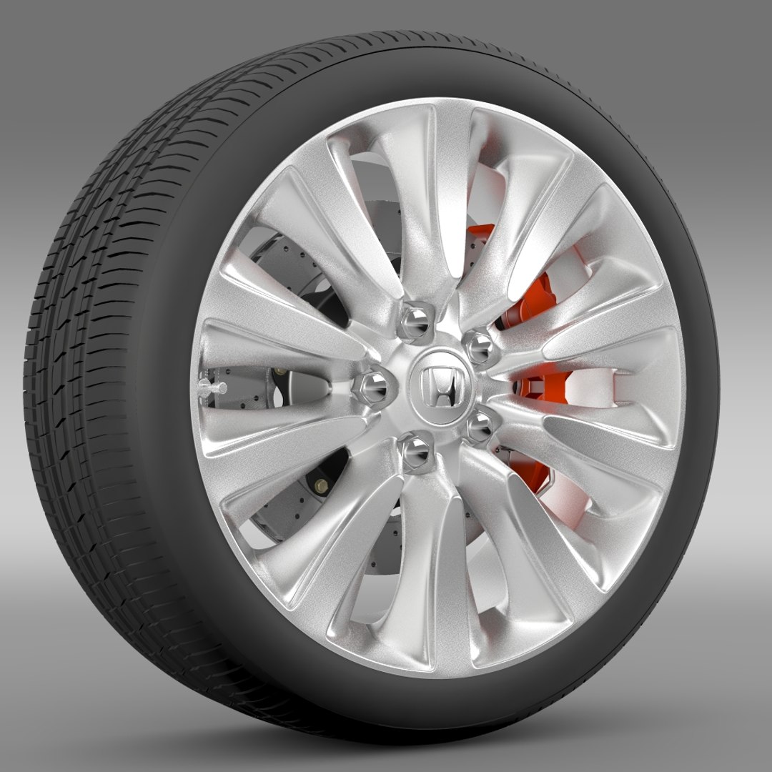 honda legend hybrid wheel 3d 3ds