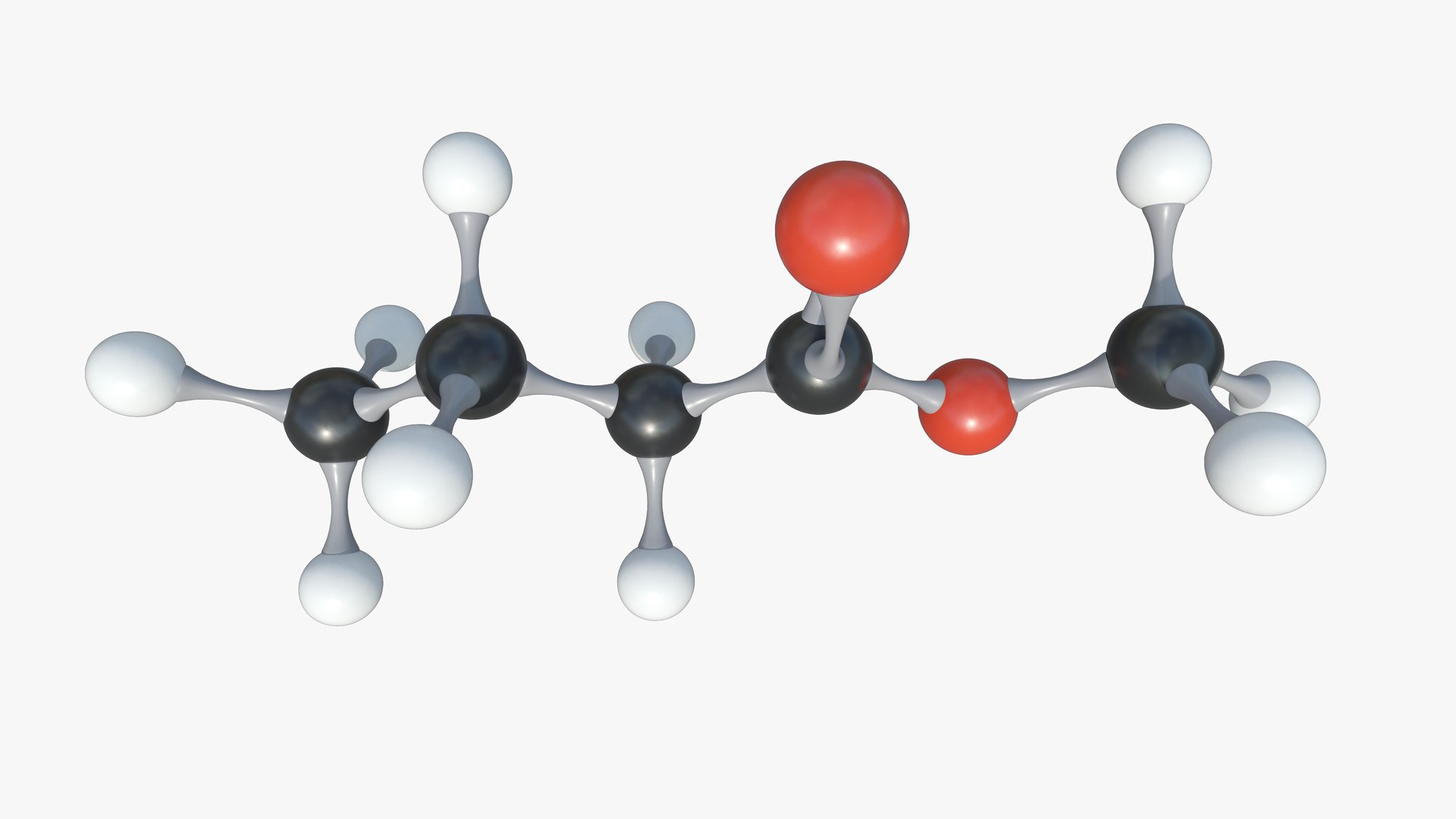 Methyl Butyrate With PBR 4K 8K 3D model - TurboSquid 1944724