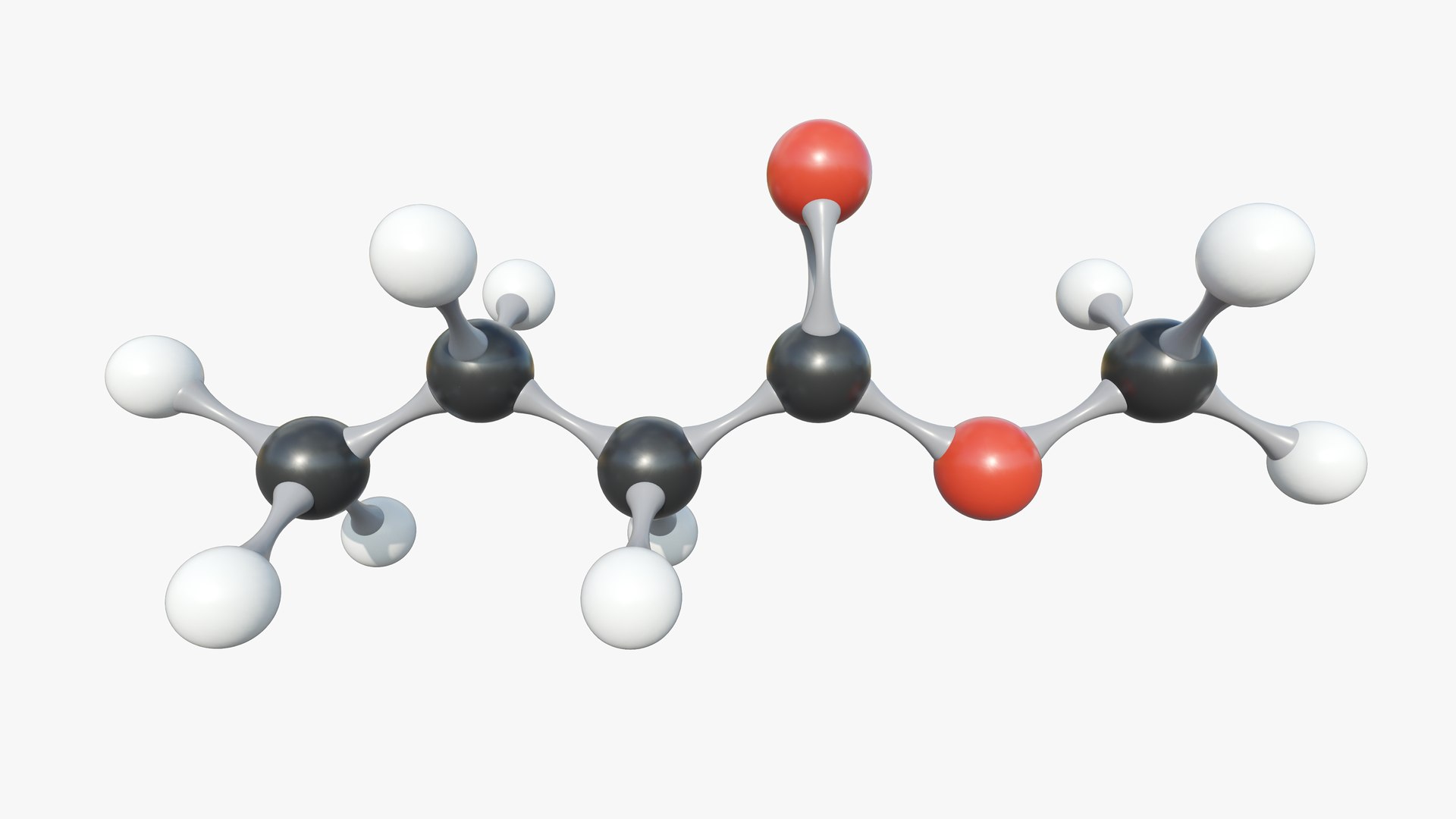 Methyl Butyrate With PBR 4K 8K 3D model - TurboSquid 1944724
