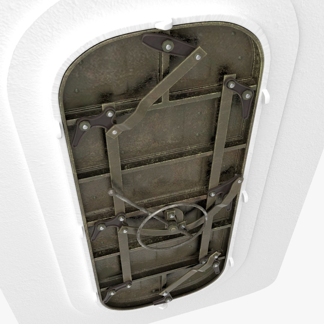 Ship Bulkhead Door 3D Model - TurboSquid 1817681