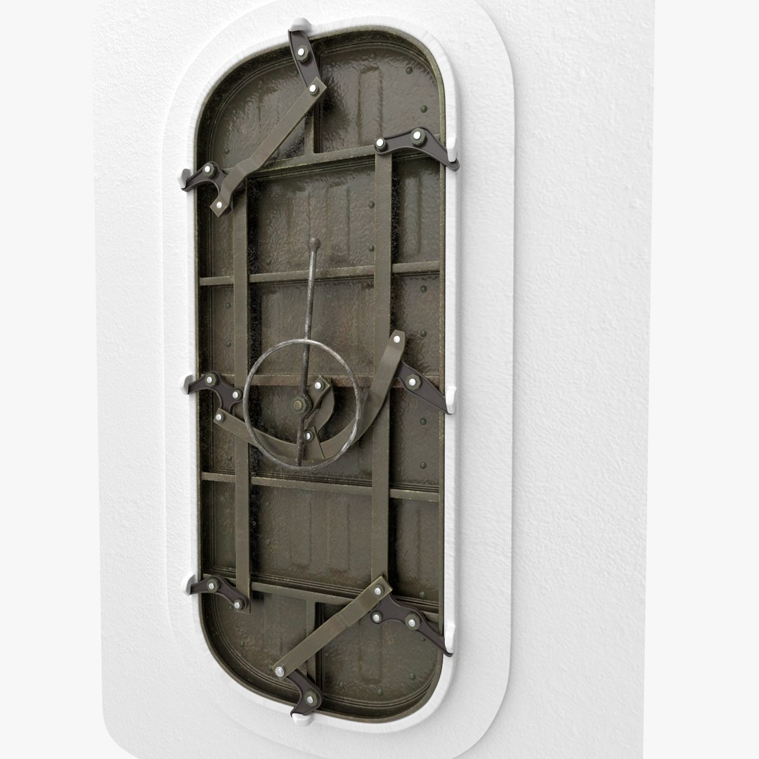 Ship Bulkhead Door 3D Model - TurboSquid 1817681